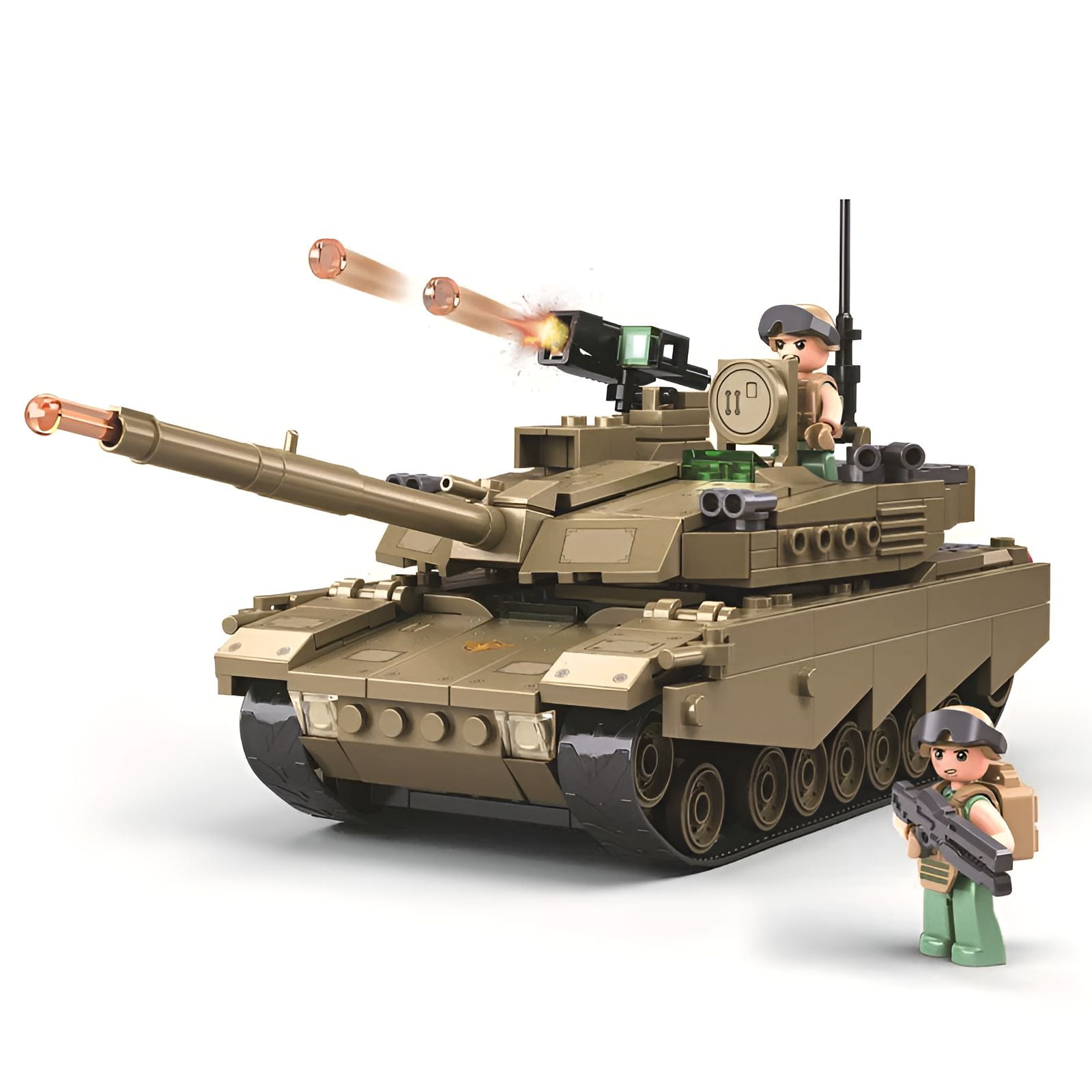 BESTSKY Military Toys,Sturdy Blocks Army Toys,Secure Assembly Army Men ...