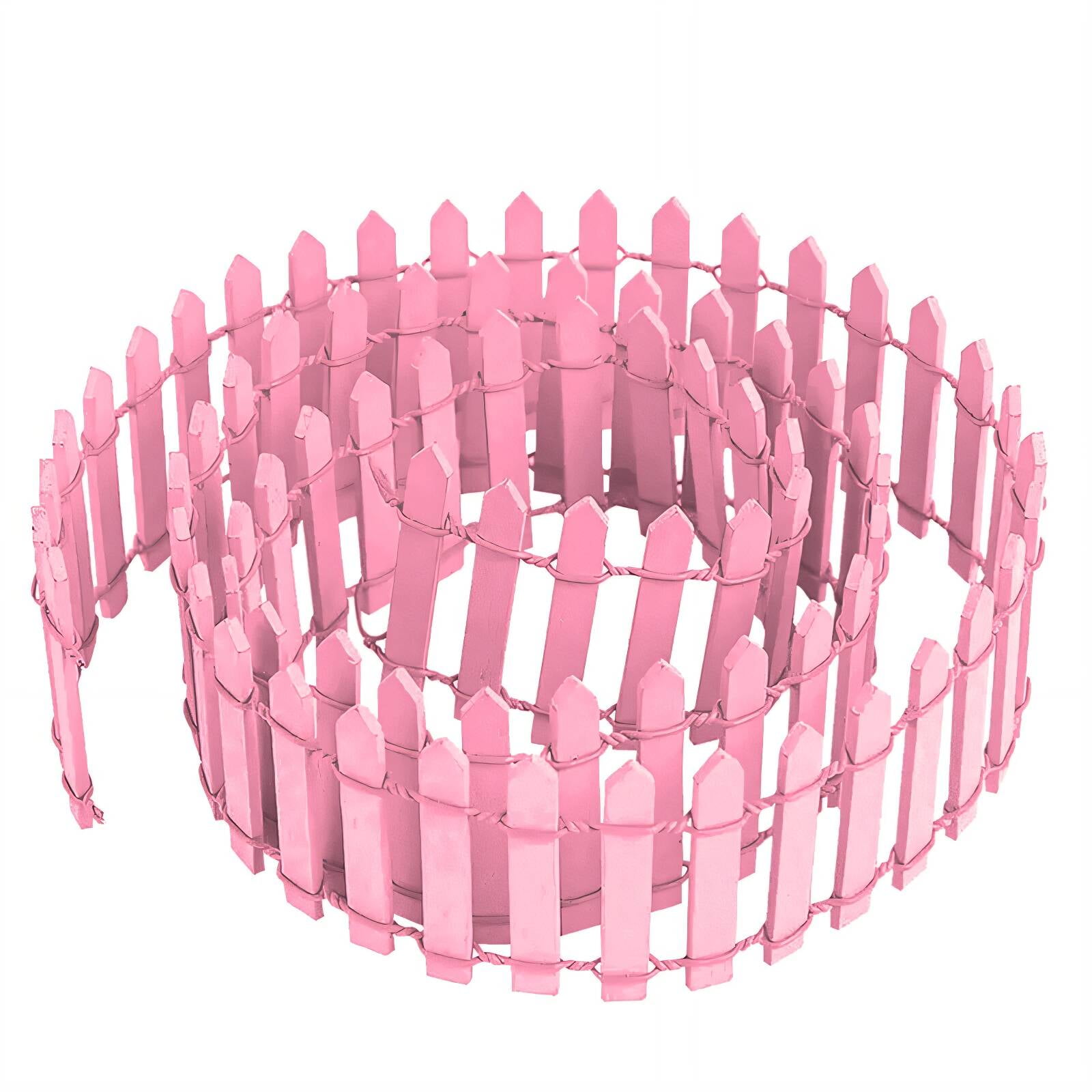 BESTSKY Mini Fairy Garden Fence,Mini Design Diy Garden Fence,Fairy-Tale ...