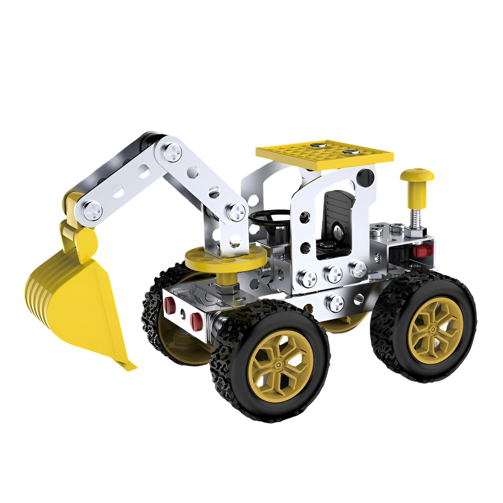 BESTSKY Model Car Kits,3D Puzzle Assembly Model Kit,Realistic Digger ...