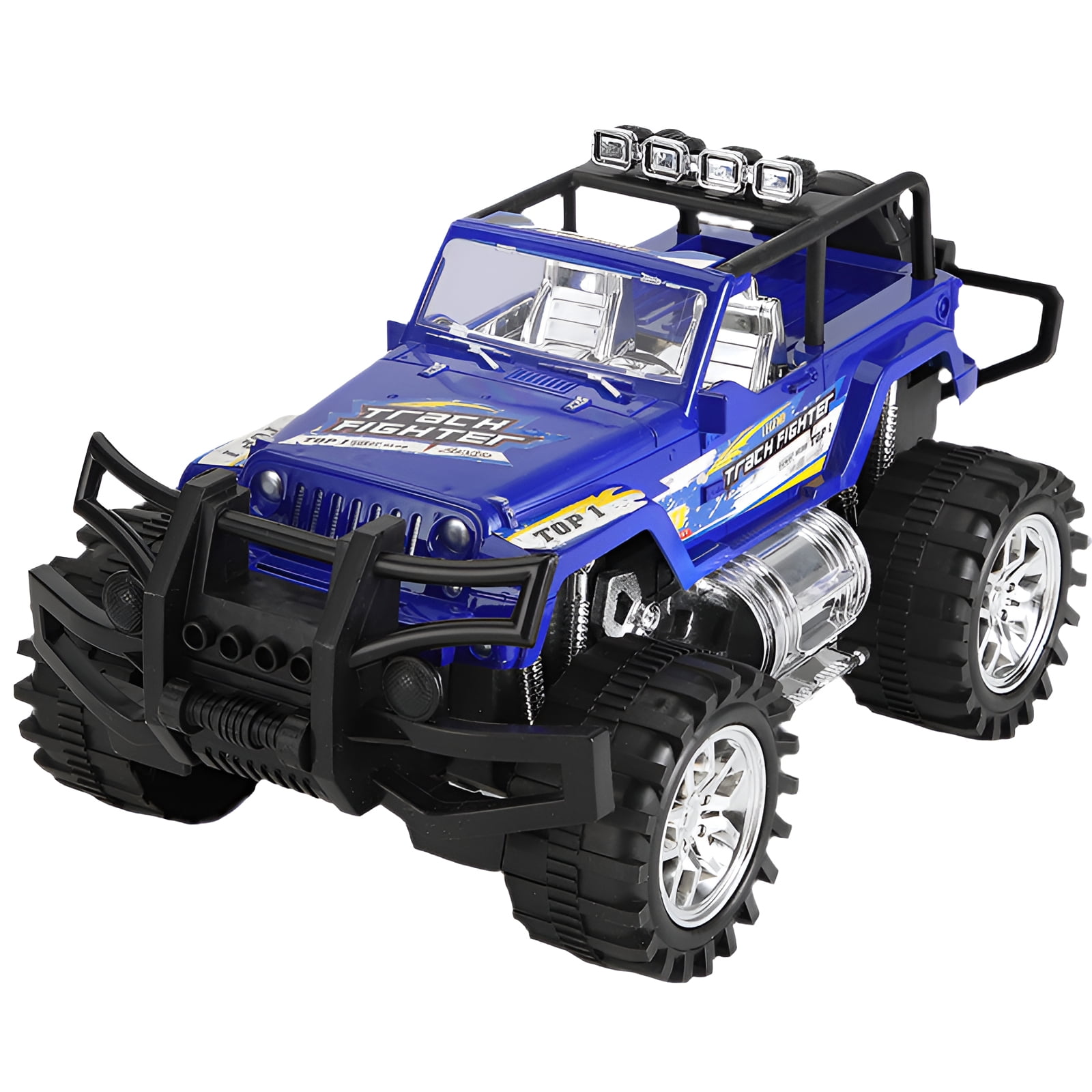 BESTSKY Model Cars,Gentle Push Cars Toys,Off-Road Vehicle Toy Car,Blue ...