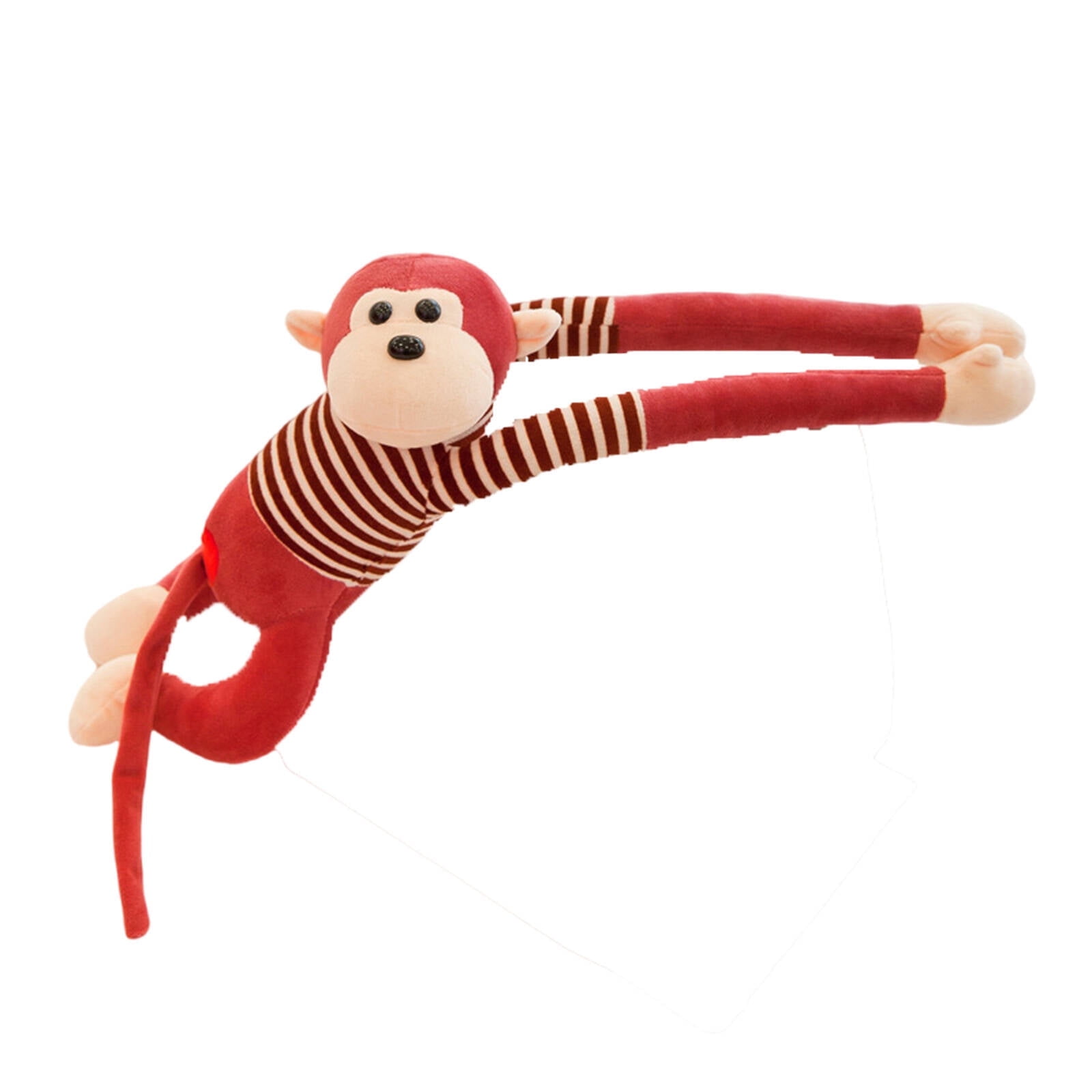 BESTSKY Monkey Stuffed Animal,25cm Fun Stripe Pattern Monkey Toy,Soft ...
