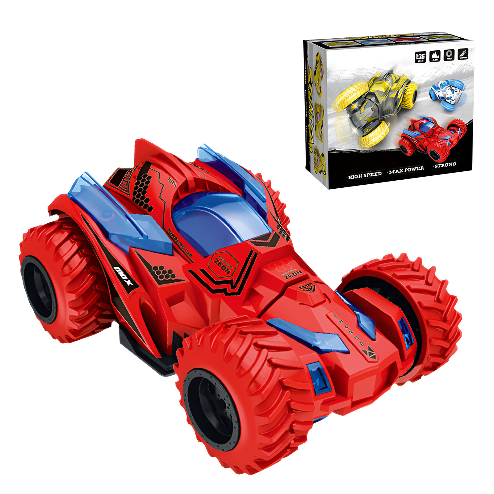 BESTSKY Off Road Model,Dual-Sided Function Cars Movie Toys,Rolling ...