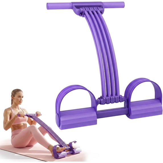 BESTSKY Pedal Resistance Bands with Handles,Multifunction Tension Rope ...