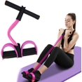 BESTSKY Pedal Resistance Bands with Handles,Multifunction Tension Rope ...