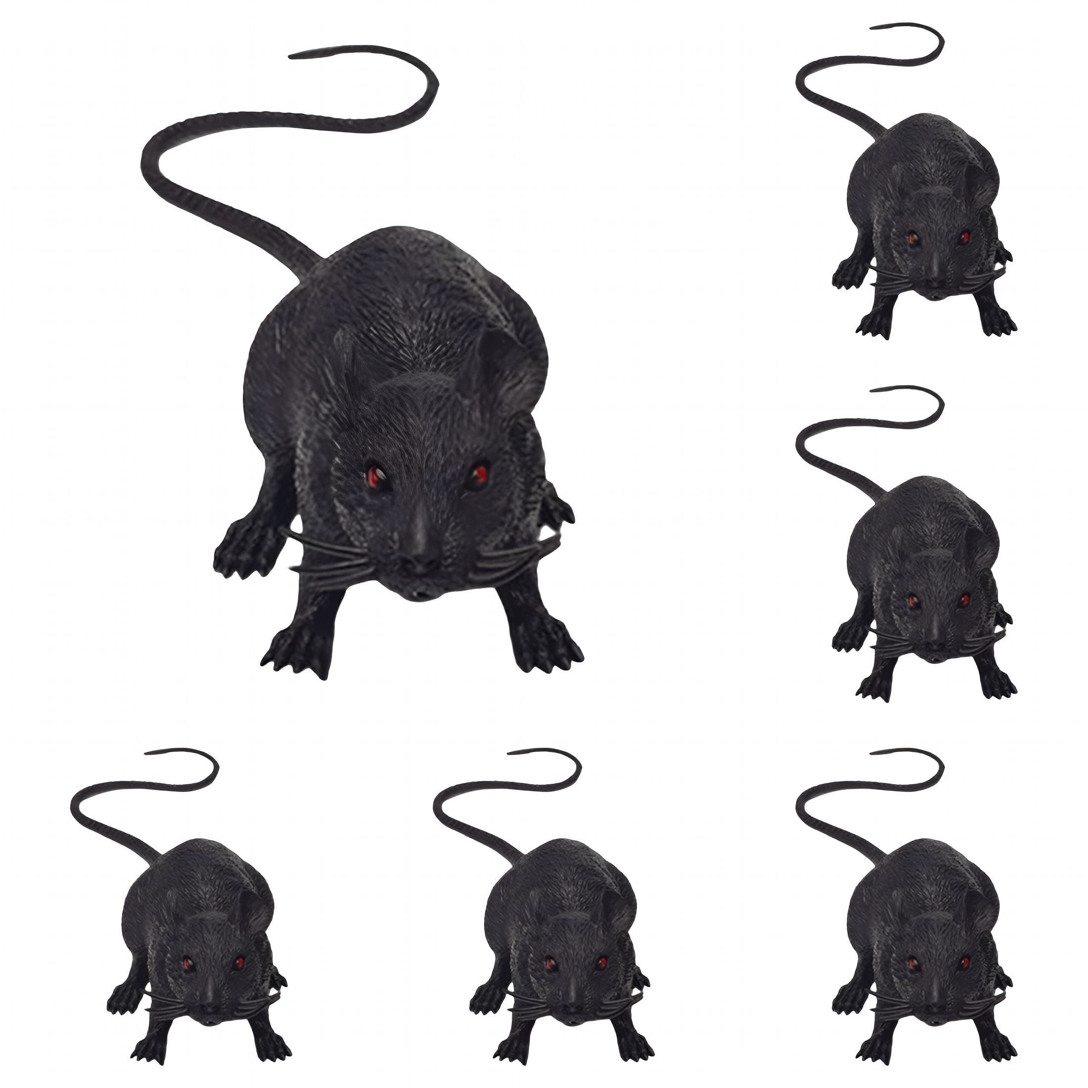 BESTSKY Plastic Fake Rats Plastic Mouse Prank Fake Rat Simulation Mice ...
