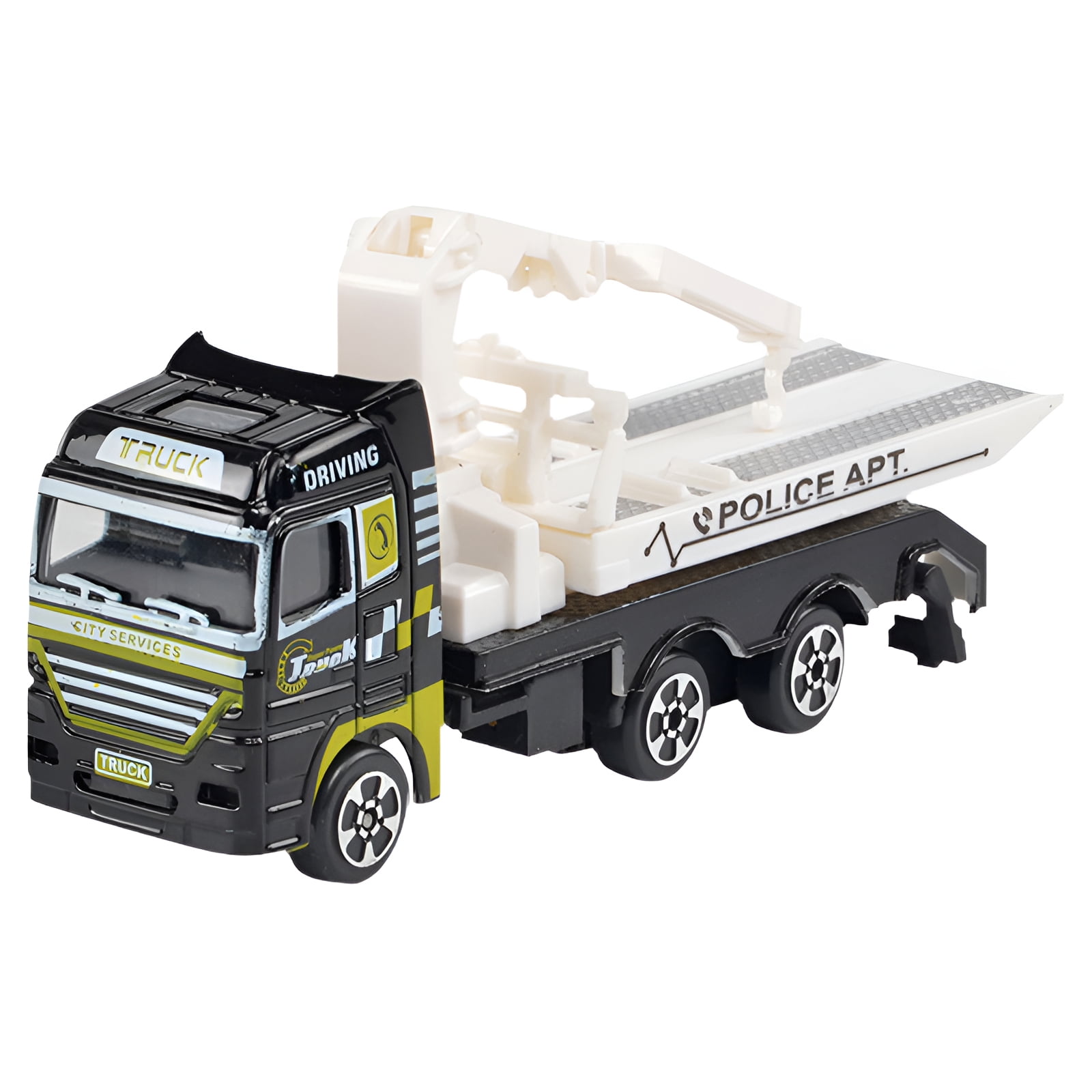BESTSKY Police Car Toy,Firefighter Theme Police Car,Role Play Truck ...