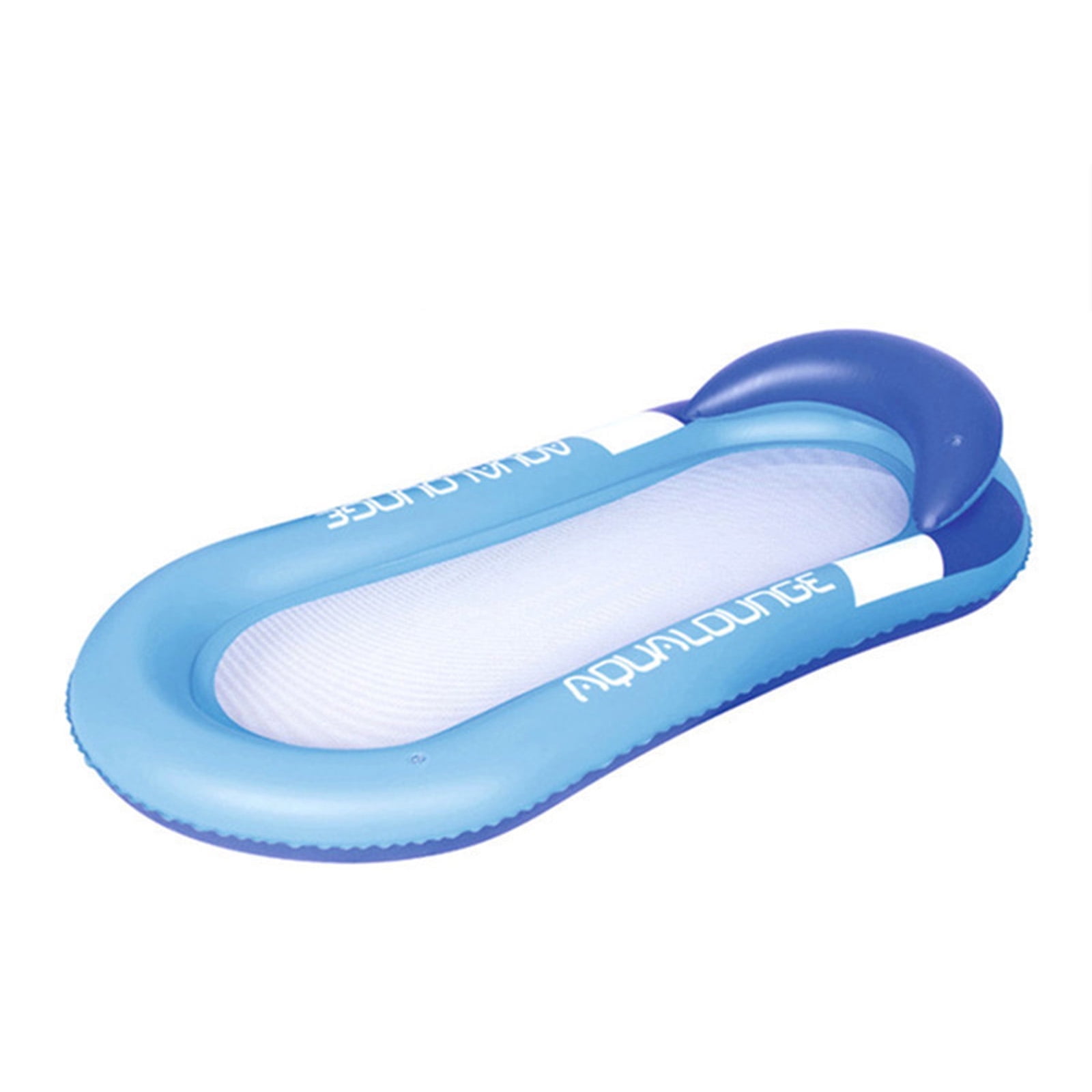 BESTSKY Pool Floats for Adults,Large Blue Pool Floats,Comfortable Pool ...