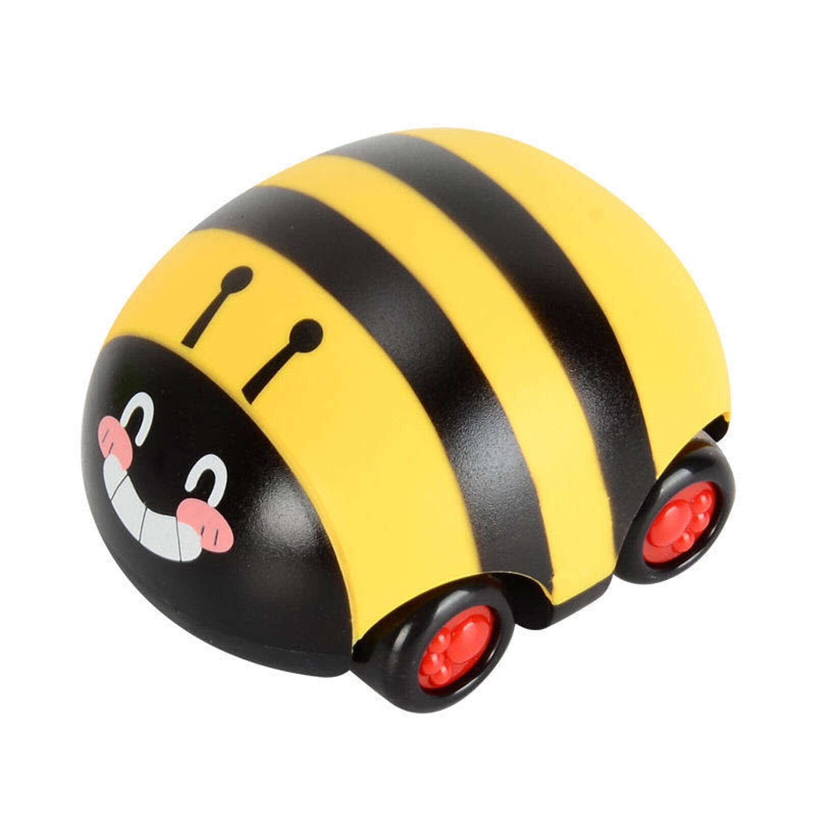 BESTSKY Press and Go Car Toys Cartoon Insects Baby Animal Racing Cars ...