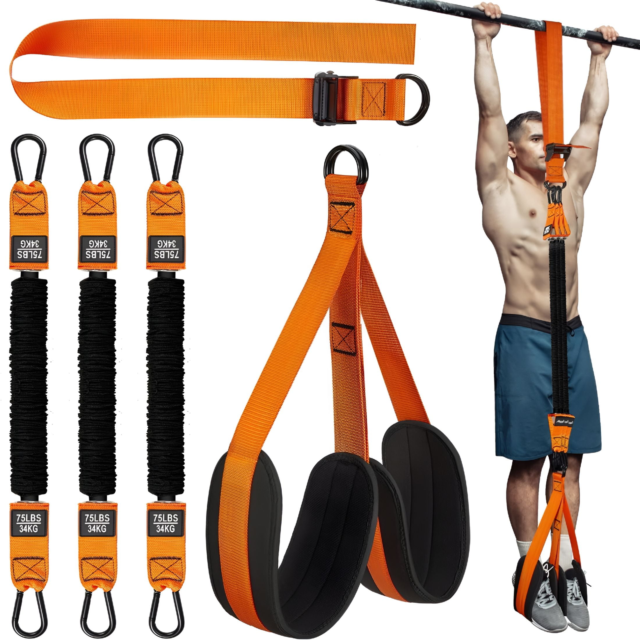 BESTSKY Pull Up Assistance Bands, Heavy Duty Resistance Band for Pull ...