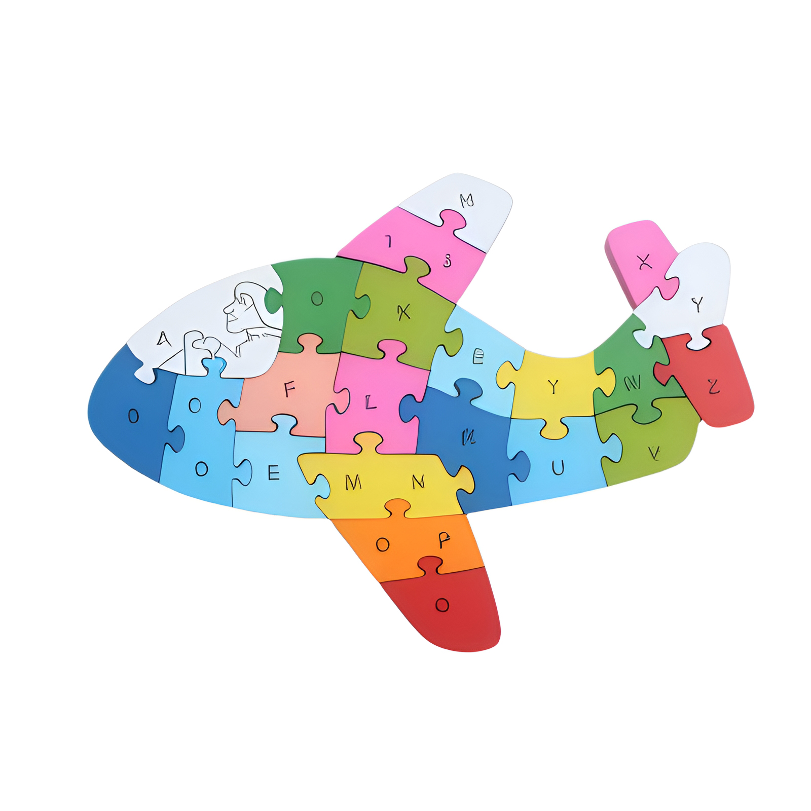 BESTSKY Puzzle Board,High Power Output,Efficient Dust Removal Alphabet ...
