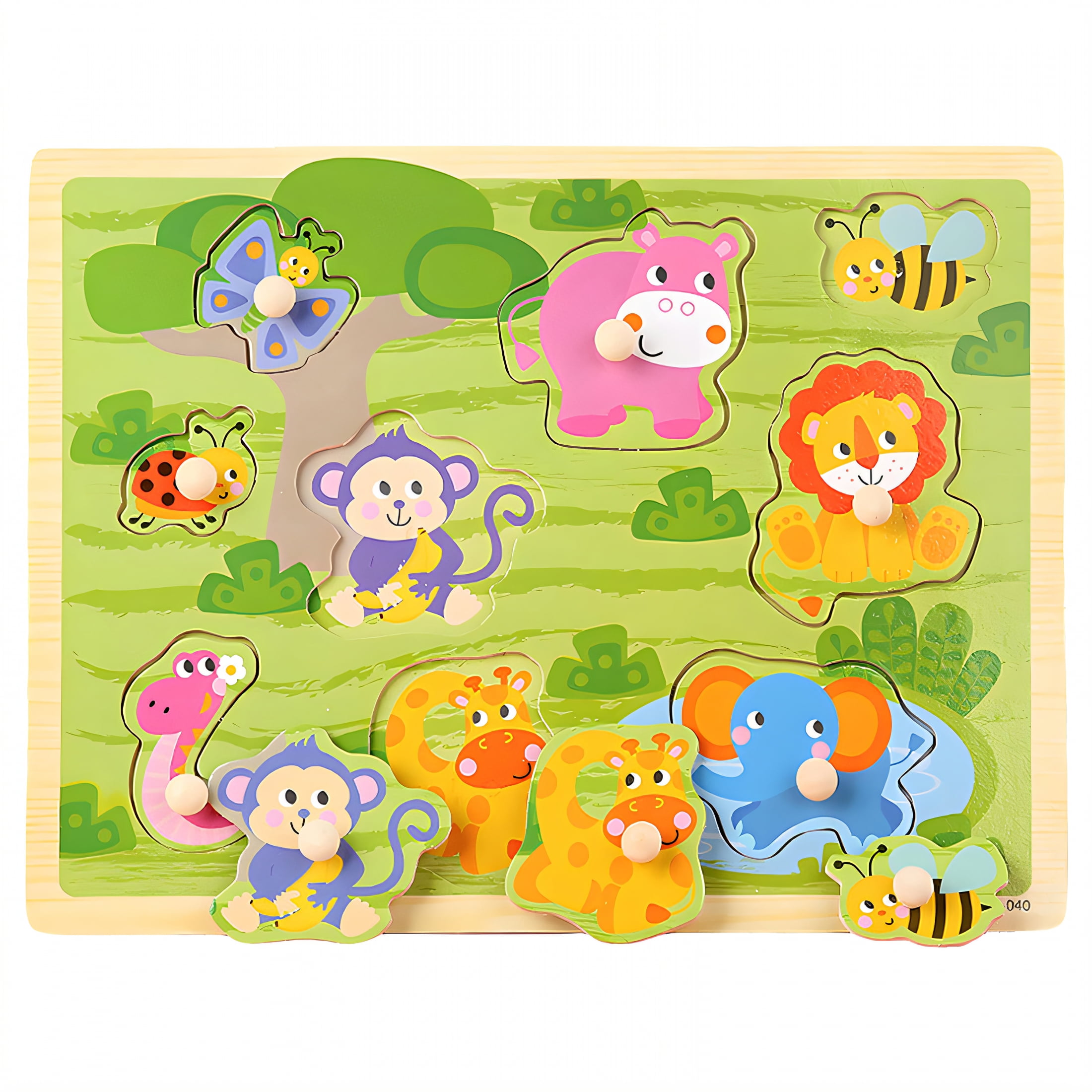 BESTSKY Puzzle Board,Strong Puzzle Pieces Puzzles for Kids,Hand Eye ...