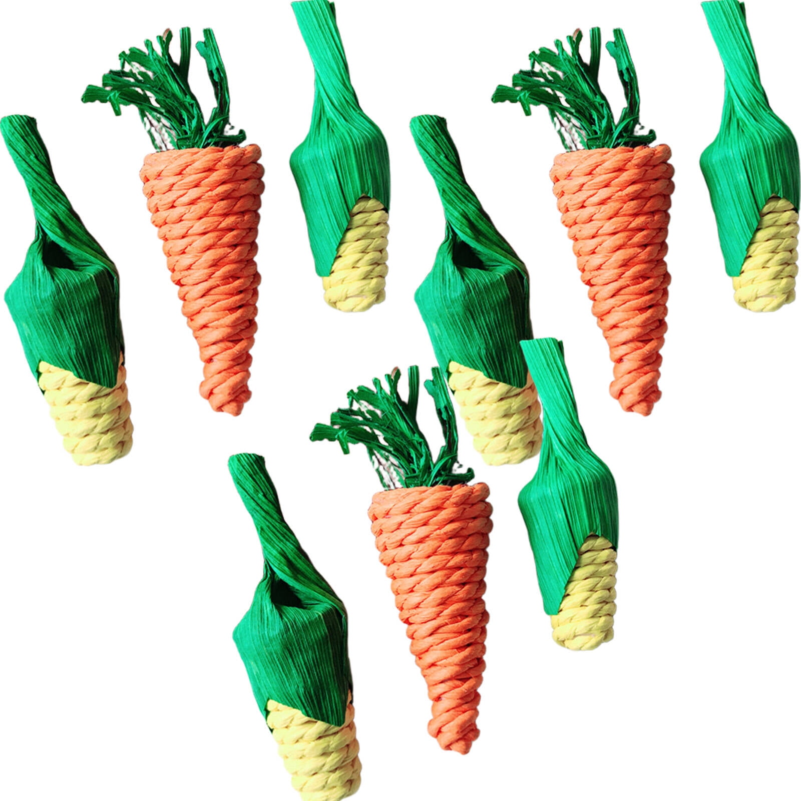 BESTSKY Rabbit Chew Toys,Creative Carrot-Shaped Rabbit Toys,Interactive ...
