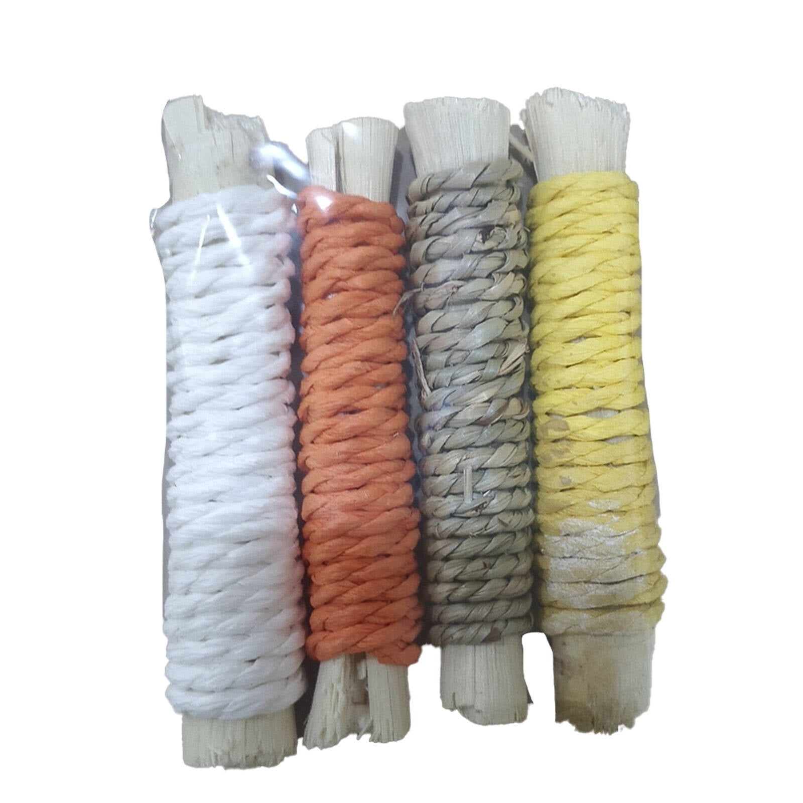 BESTSKY Rabbit Chew Toys,Handwoven Sweet Bamboo Rabbit Toys,Wood ...