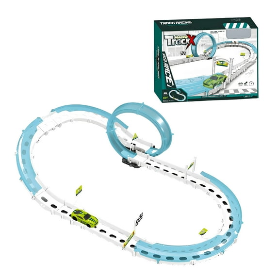 BESTSKY Race Track,Electric Track Race Car Track,with 1 Car Race Tracks ...