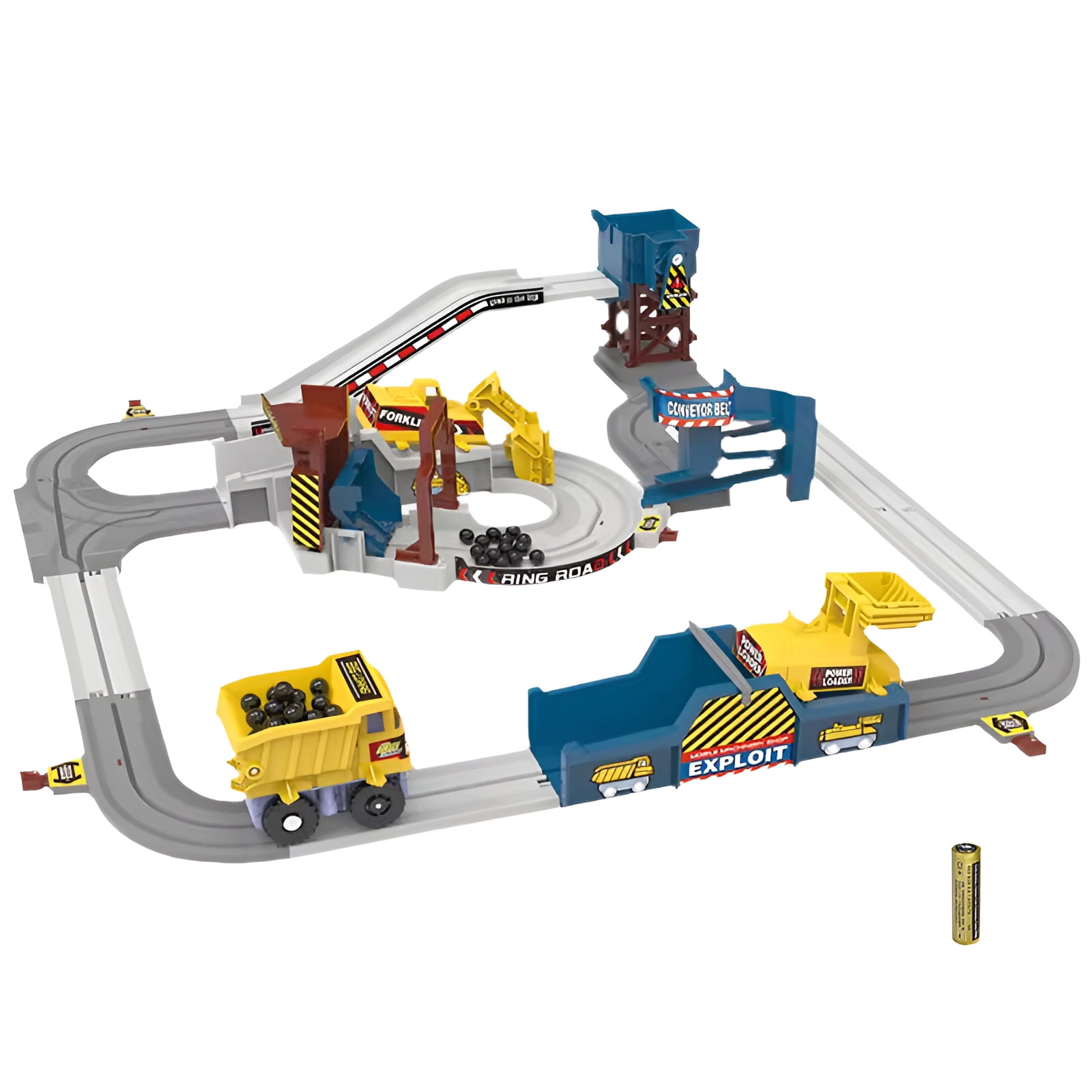BESTSKY Race Tracks for Kids Ages 4-8,Track Toy Electric Construction ...