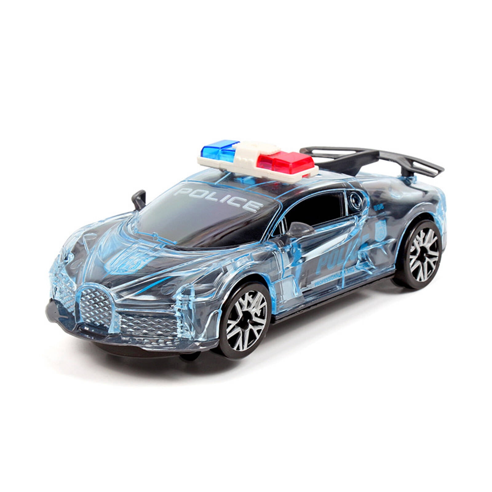 BESTSKY Rc Cars,Self-Adhesive Back Police,Inertia Drive Police Car Toy ...