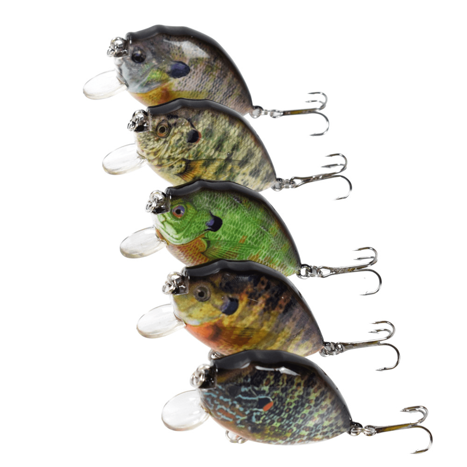 BESTSKY Realistic Fishing Lures for Bass,Sinking Plastic Bass Fishing ...