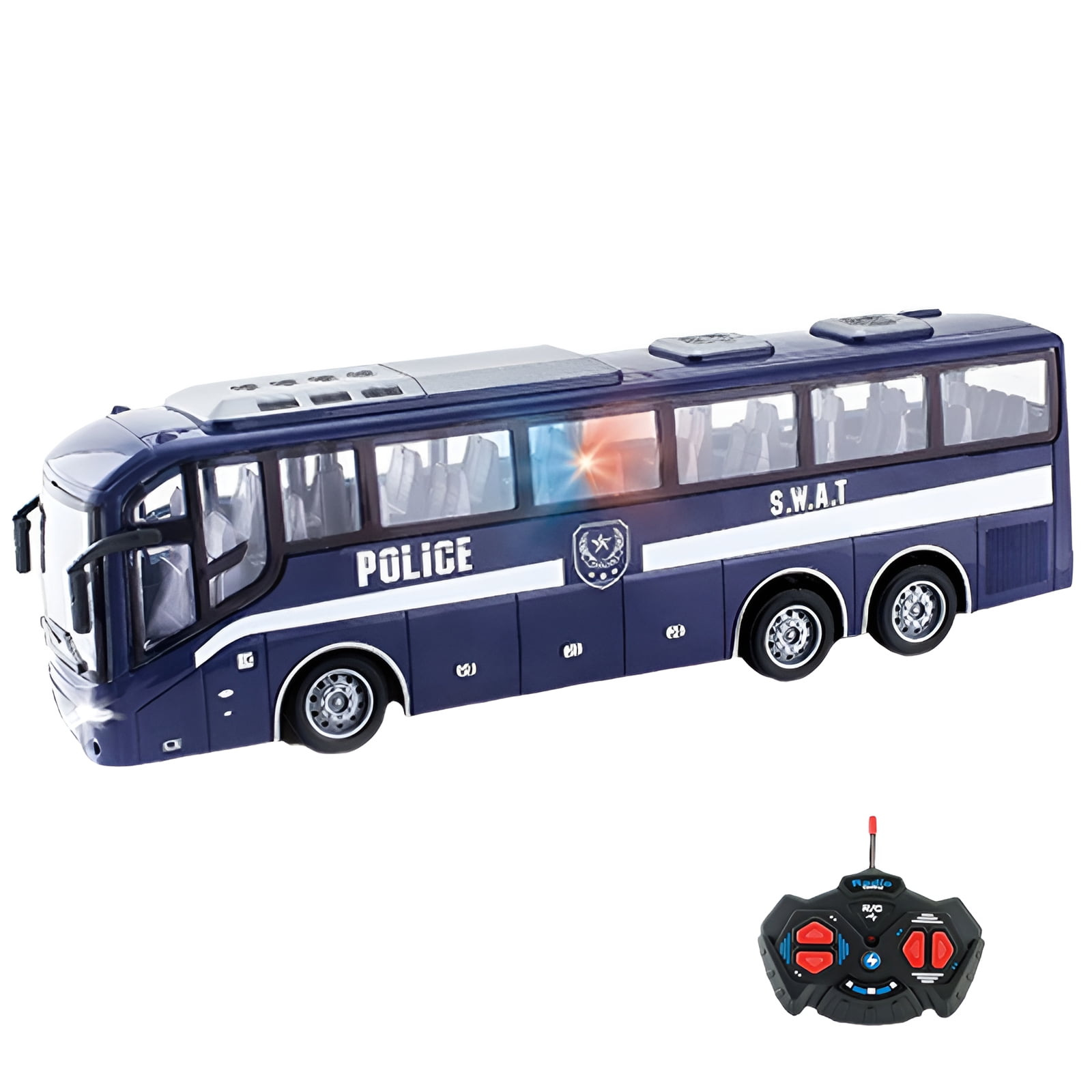 BESTSKY Remote Control Bus,Right Turn Cars Toys,Imagination Truck ...
