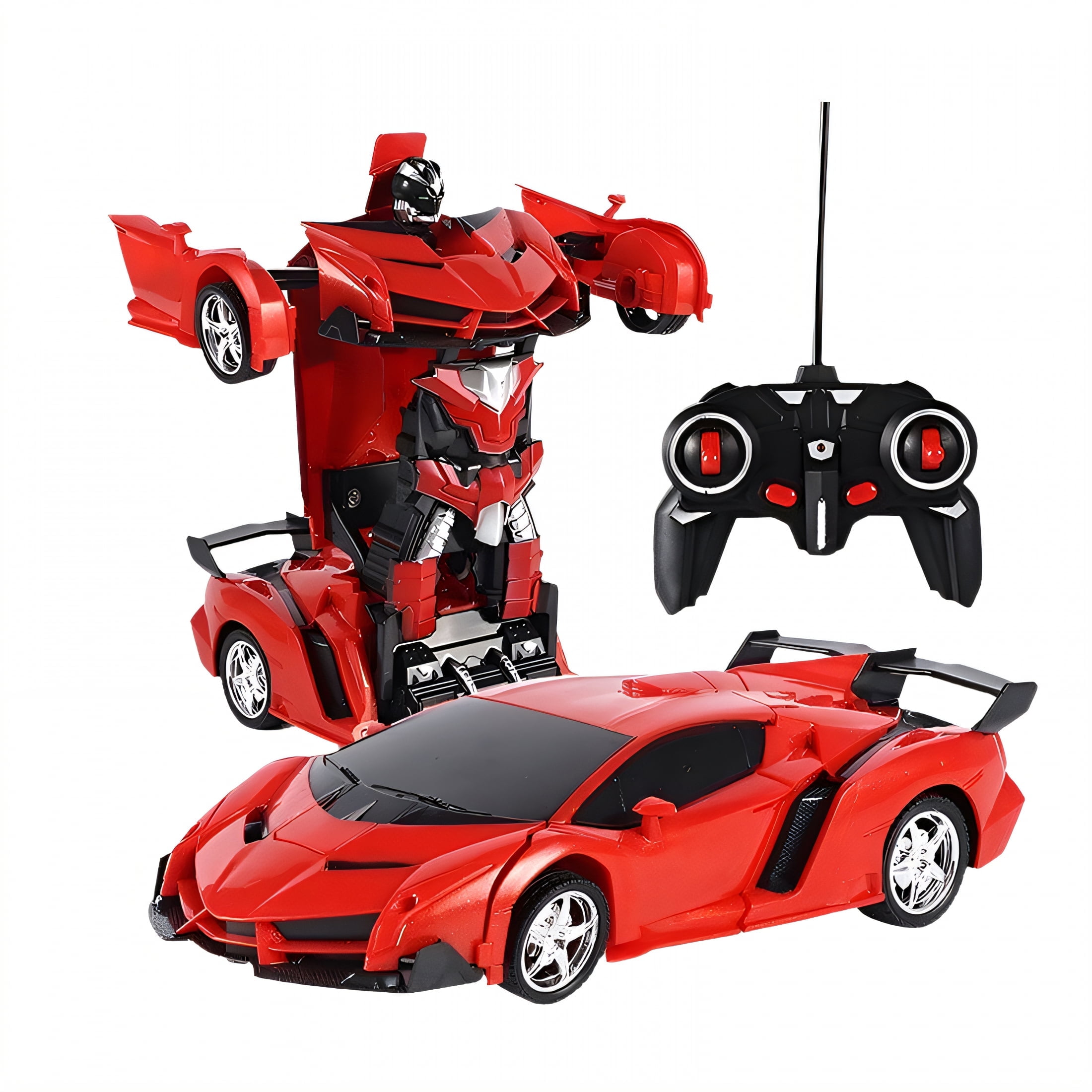 BESTSKY Remote Control,One-Touch Transformation Sports Car,Robot and ...