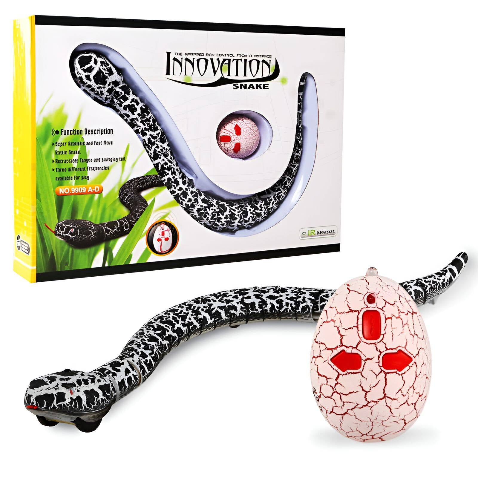 BESTSKY Remote Control Snake,Interactive Toy Realistic Snake Toy,Party ...