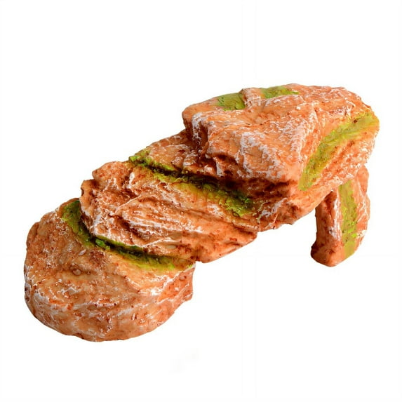 BESTSKY Reptile Habitat Accessories,Turtle Basking Platform Decoration Snake Hide,Turtle Tank ...