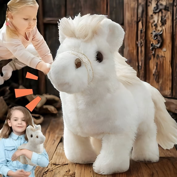BESTSKY Robot Horse, My Realistic Robot Pony Can Walk, Bark, and Wag ...