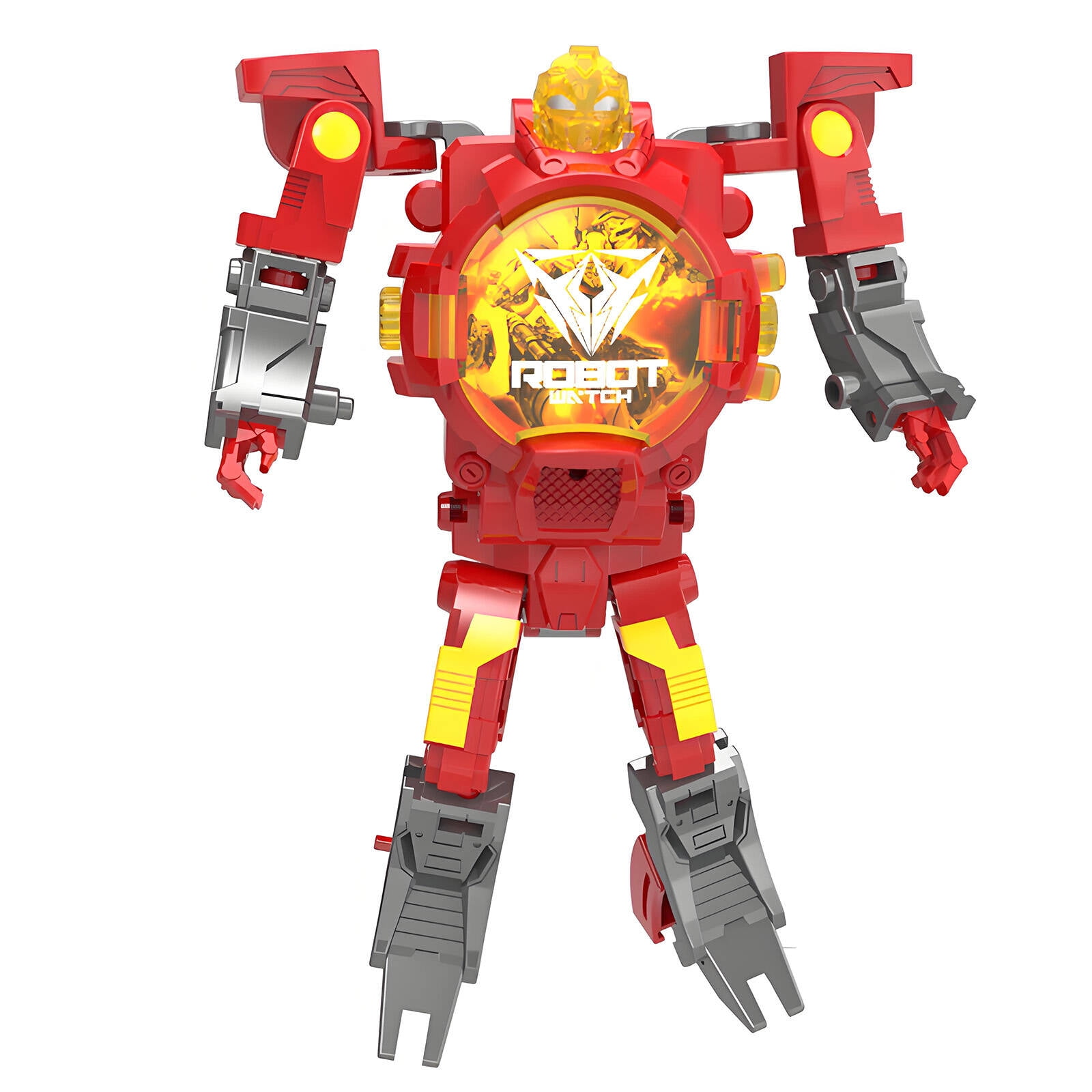 BESTSKY Robot Toys Flexible Joints Hero Watch Robot Toy Cool Watch ...