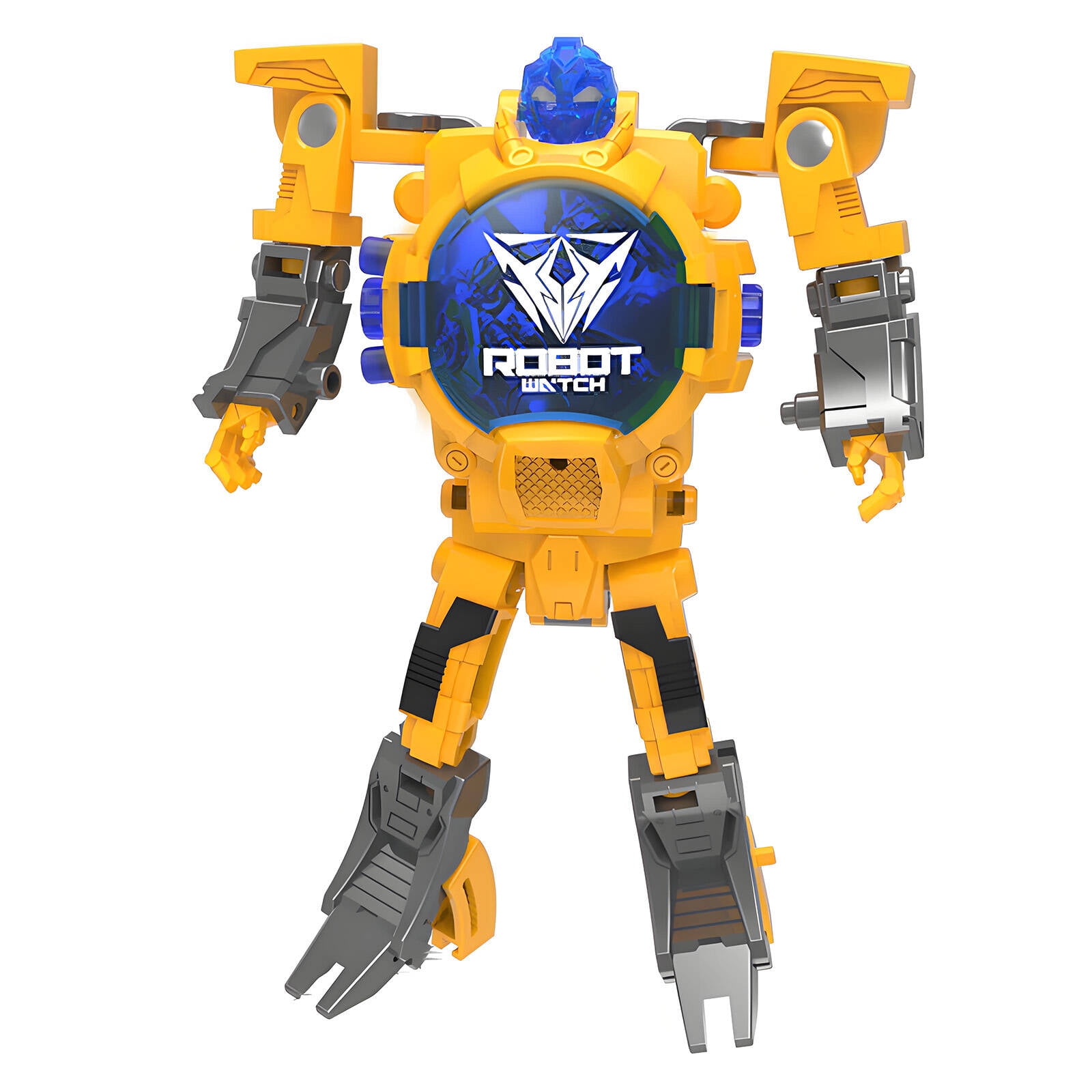 BESTSKY Robot Toys Flexible Joints Hero Watch Robot Toy Cool Watch ...