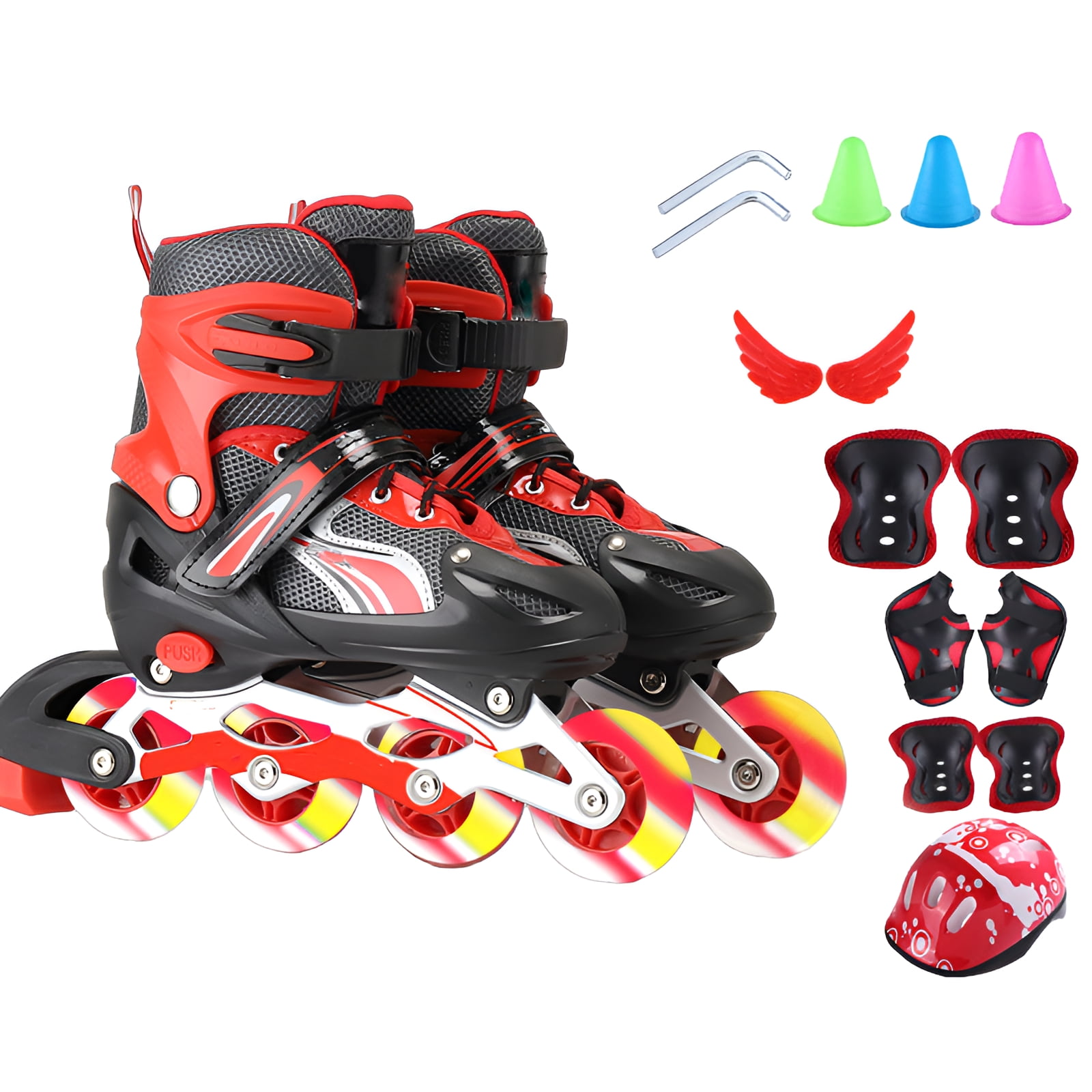 BESTSKY Roller Skates,Cushioning Structure Pressure Reduction Toddler ...