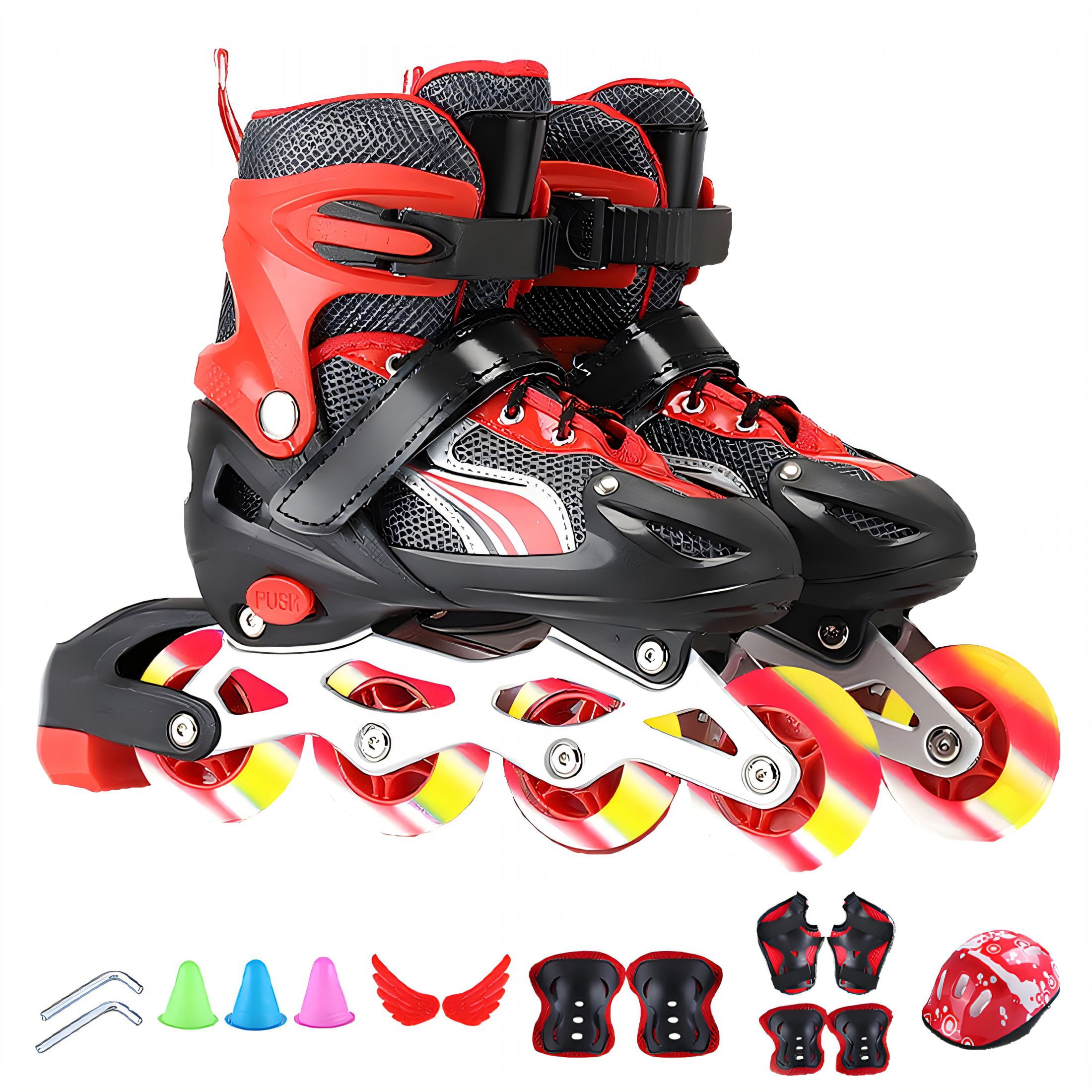 BESTSKY Roller Skates,Cushioning Structure Pressure Reduction Toddler ...
