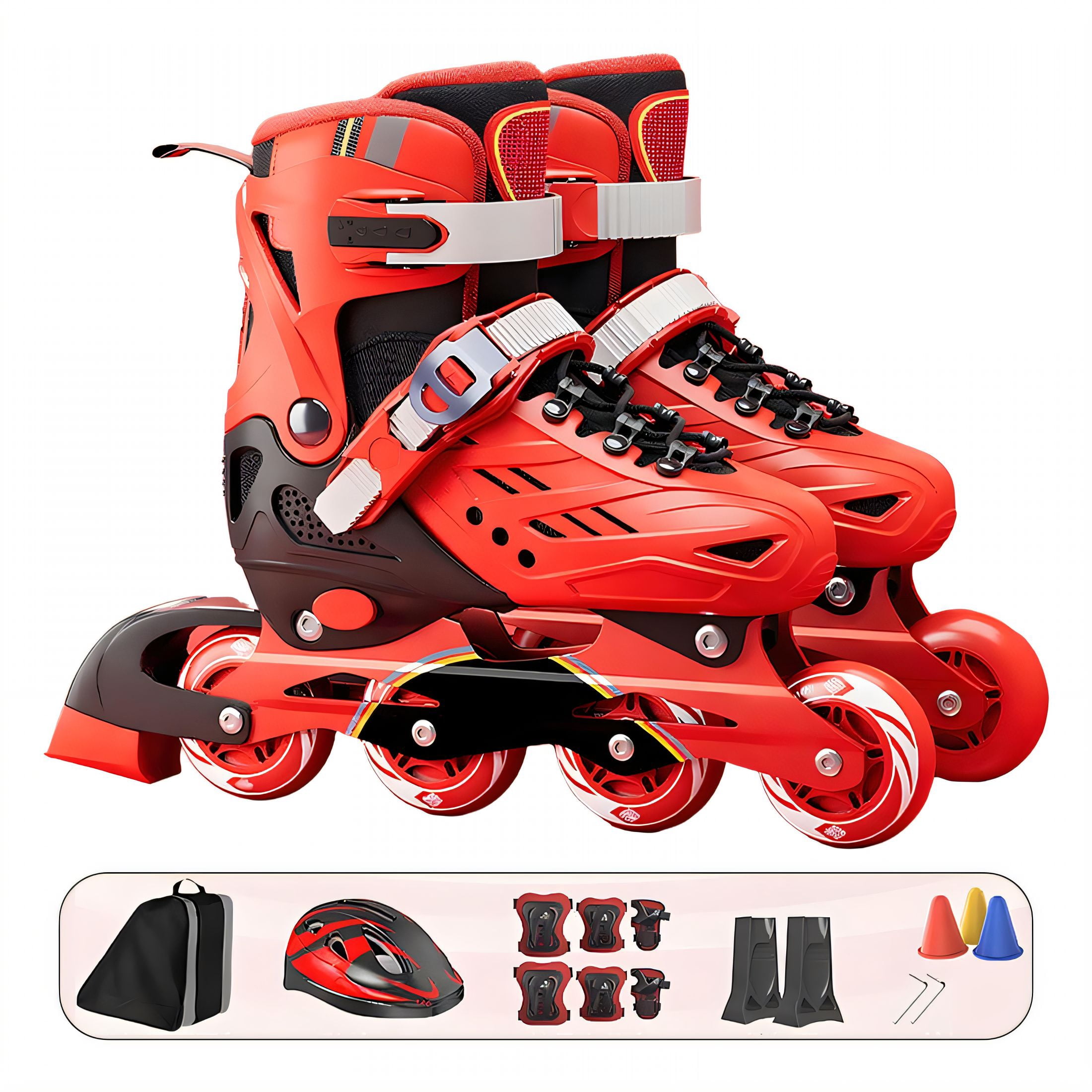 BESTSKY Roller Skates,Firm Body Structure Exceptional Stability Patines ...