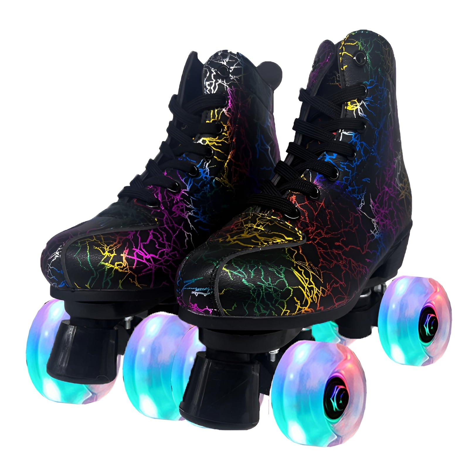 BESTSKY Roller Skates,Friction-Enhanced Base Steady Movement Roller ...