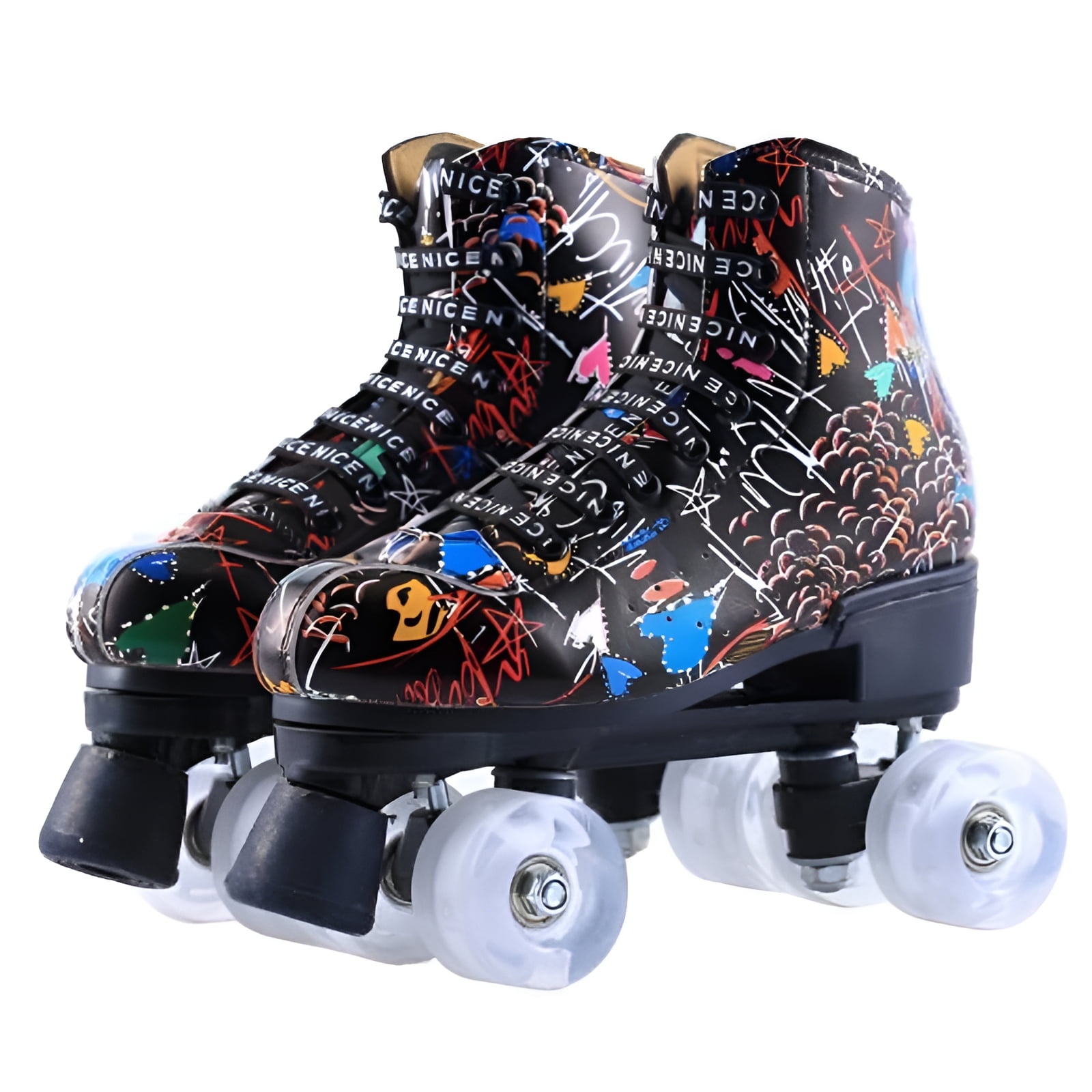 BESTSKY Roller Skates,Grippy Tread Sole Firm Contact Roller Blades ...