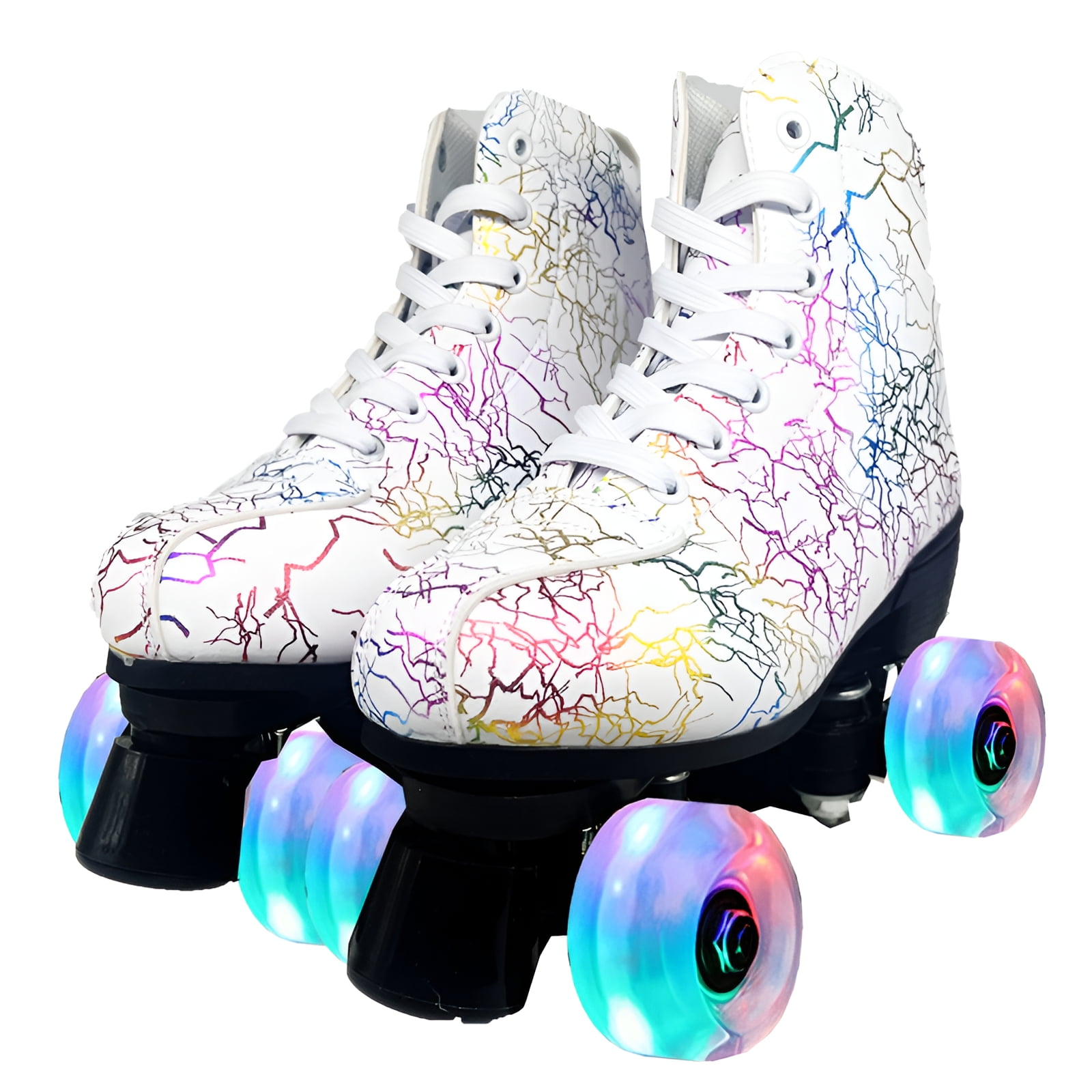 BESTSKY Roller Skates,Heavy-Duty Frame Consistent Stability Patines ...