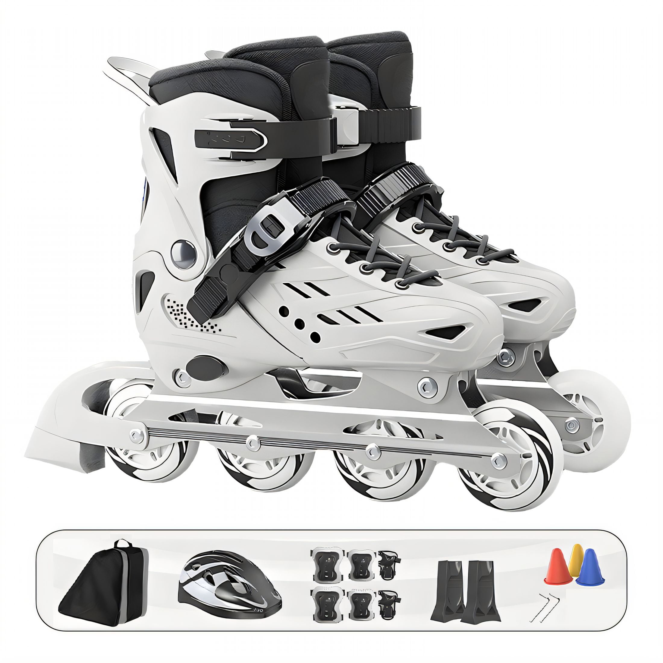 BESTSKY Roller Skates,Reinforced Structural Design High Stability ...