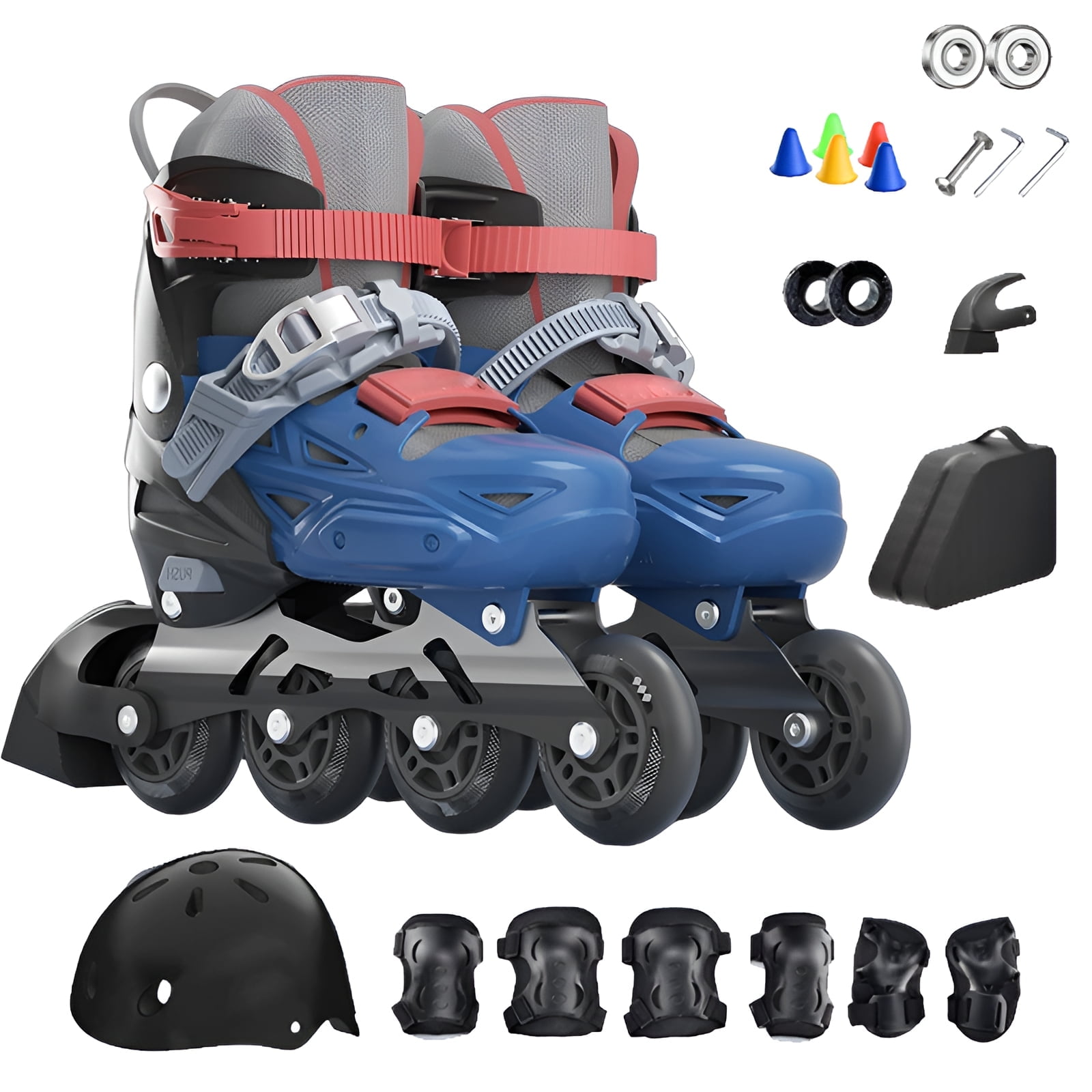 BESTSKY Roller Skates,Resilient Core Structure Collision Resistance ...