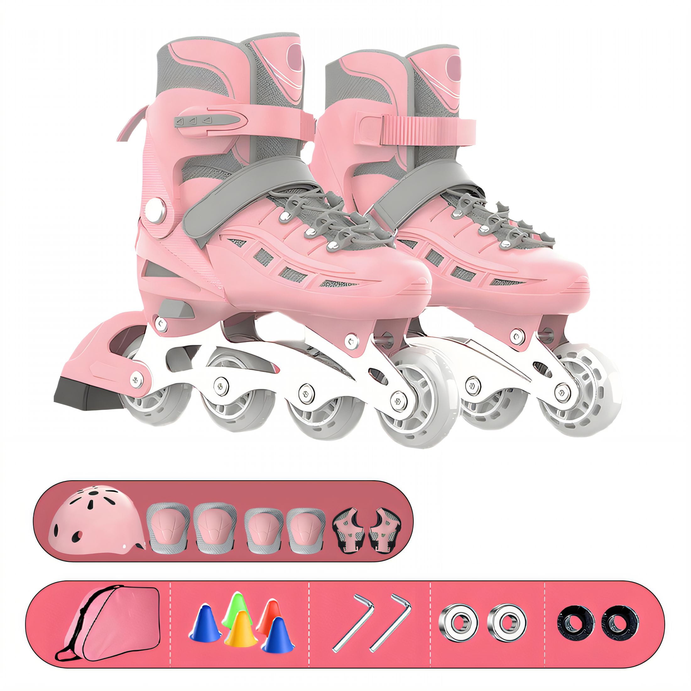 BESTSKY Roller Skates,Solid Build Optimal Steadiness Patines Para Ninas ...