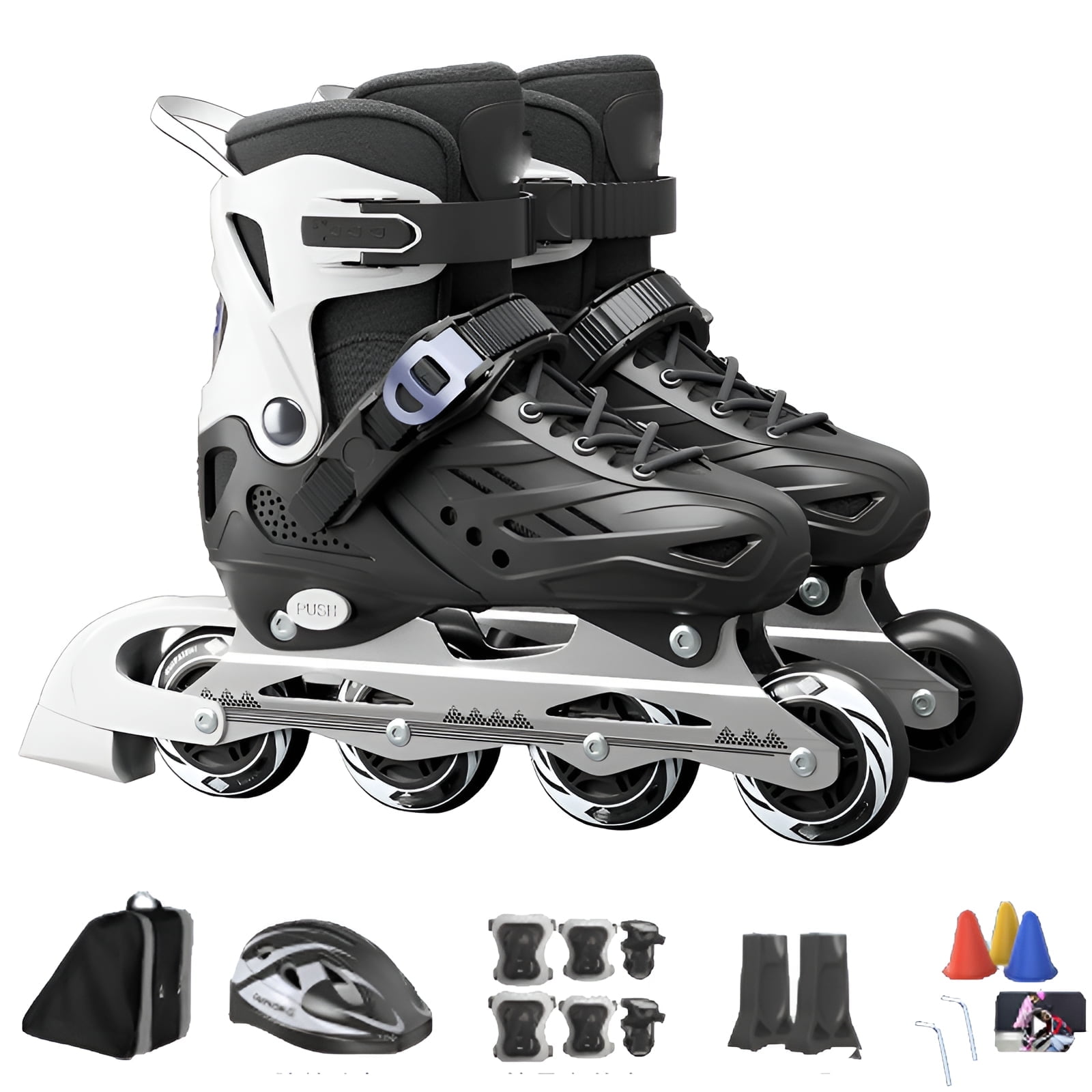BESTSKY Roller Skates,Stable Design Format Superior Firmness Patines ...