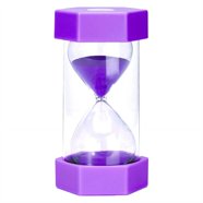 Large 3 Minutes and 25 Seconds Hourglass with Brushed Bronze Metal ...