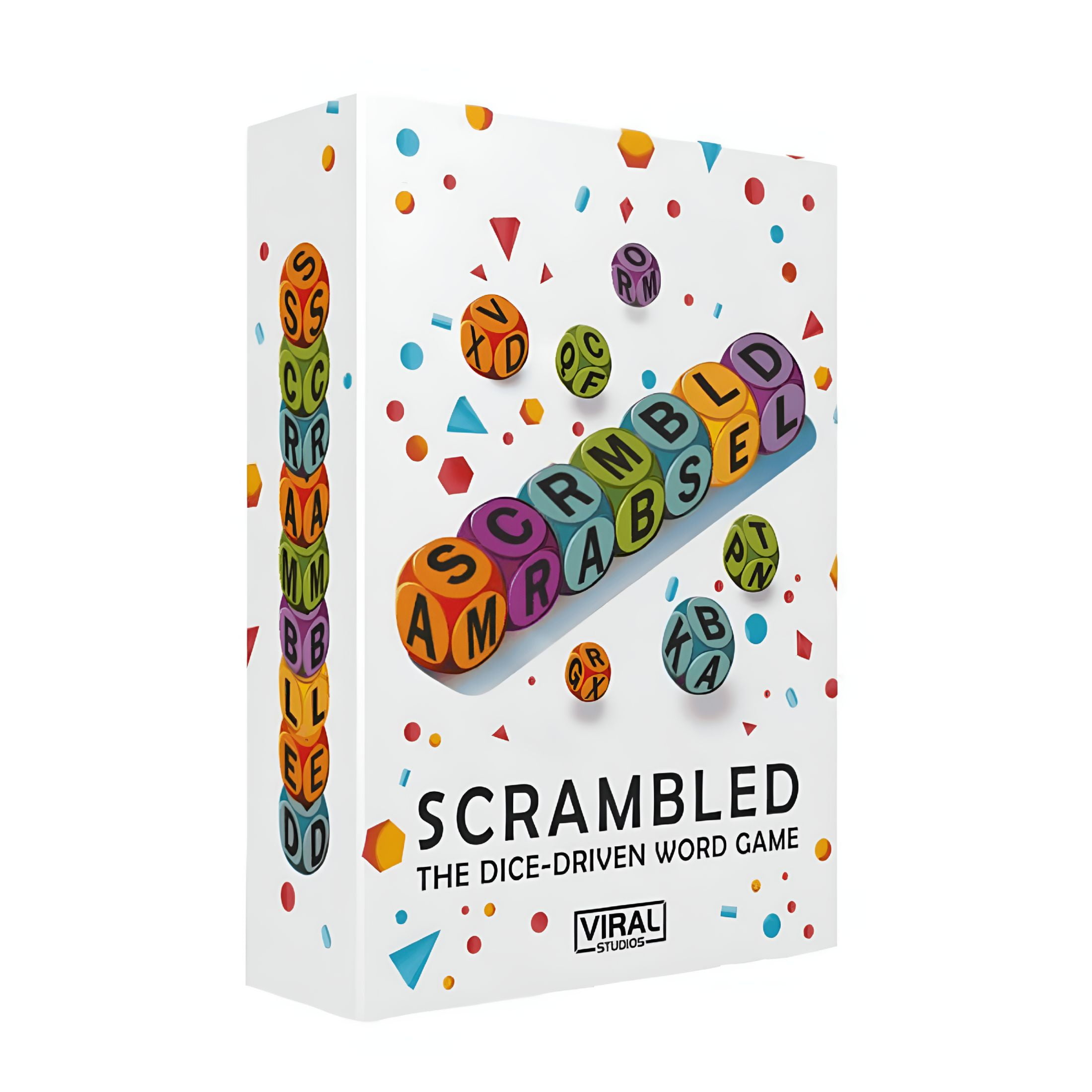BESTSKY Scrambled Dice Word Game, Scrambled Dice Game, Crossword Dice ...
