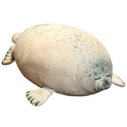 Voltenick Chubby Seal Plush Pillow 16 Inch Cute Soft Stuffed Animal ...