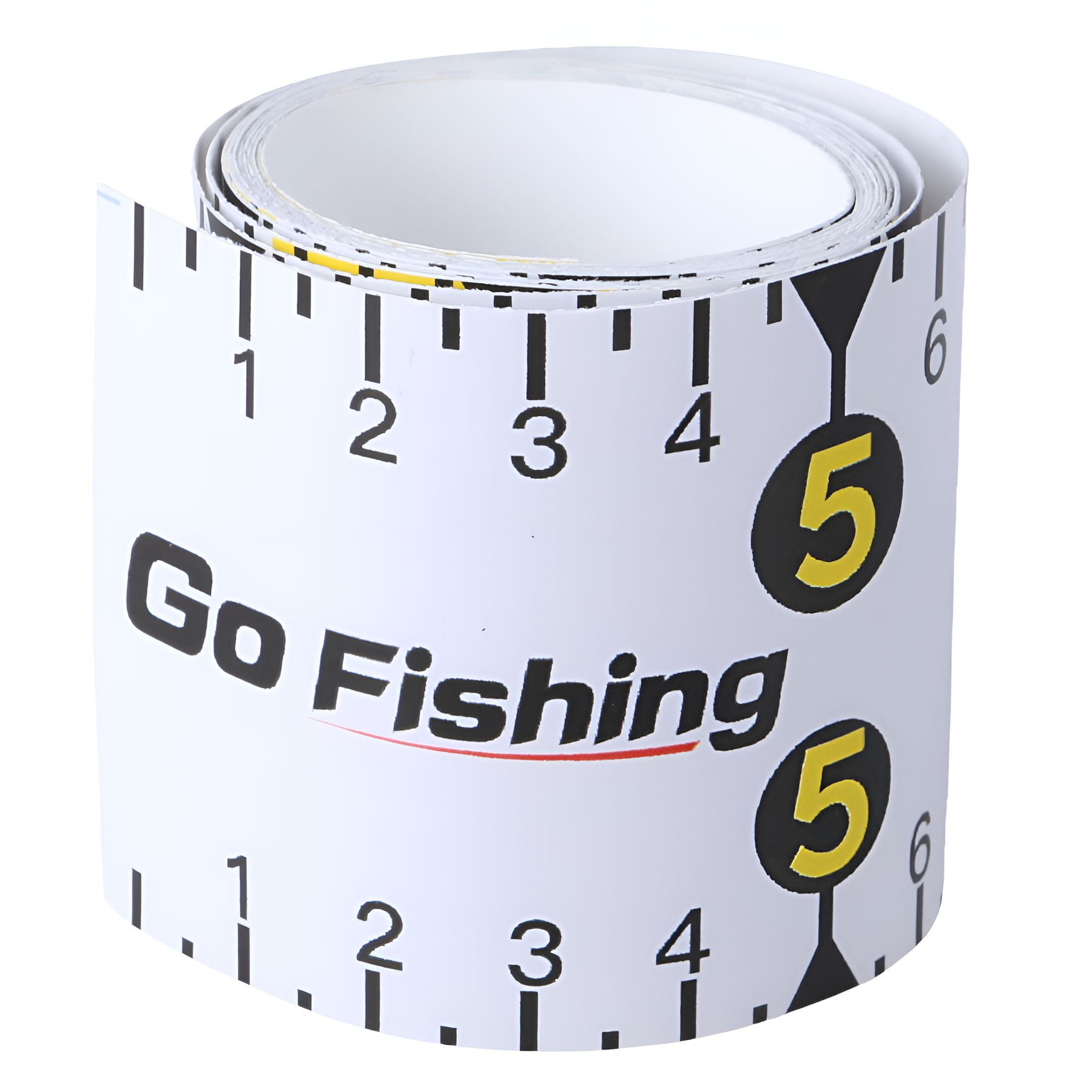 BESTSKY Self-Adhesive Fish Ruler Tool Waterproof Fishing Measuring Tape ...