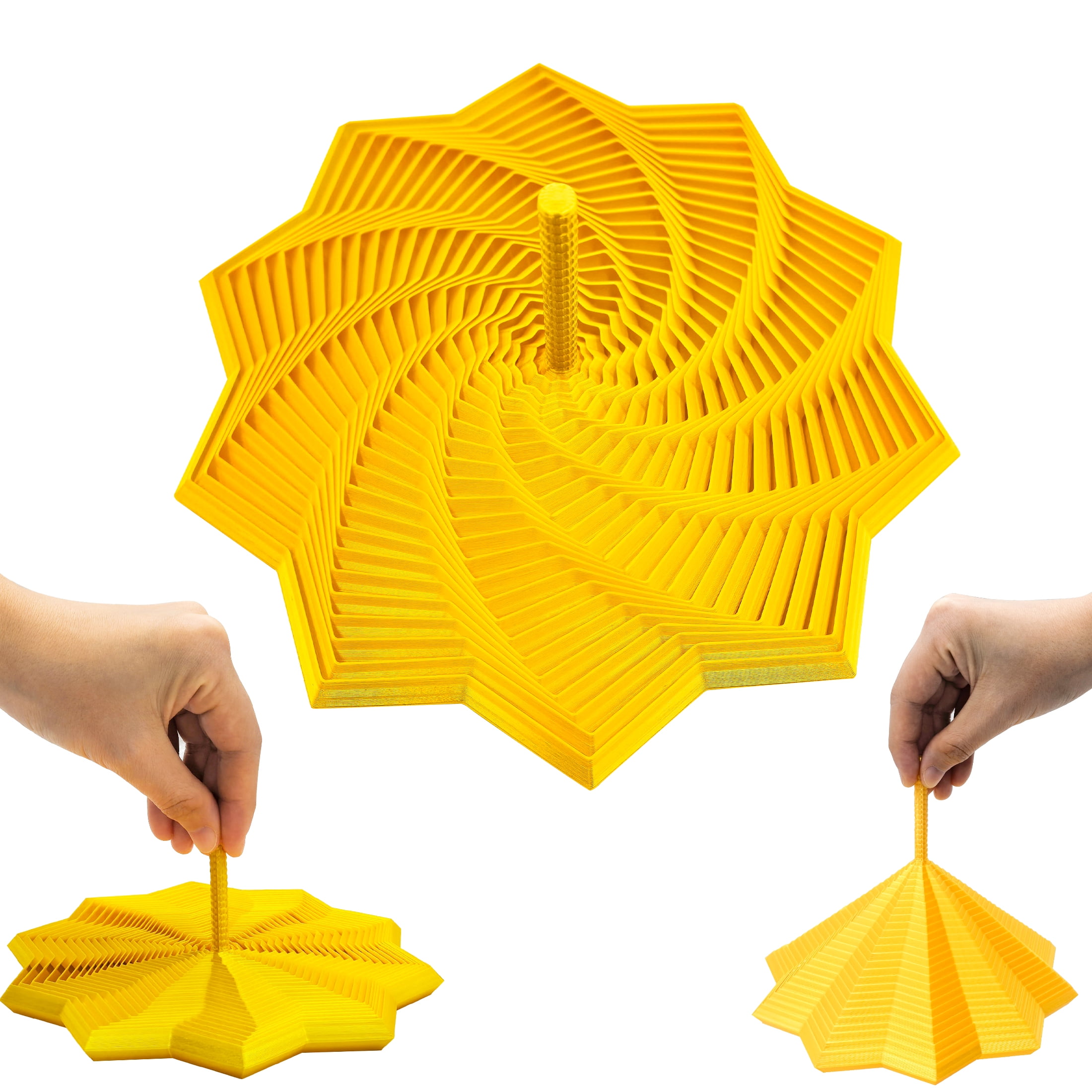 CYFW Sensory Fidget Star,3D Printed Fidgets Spiral Tower,Sensory Fidget ...