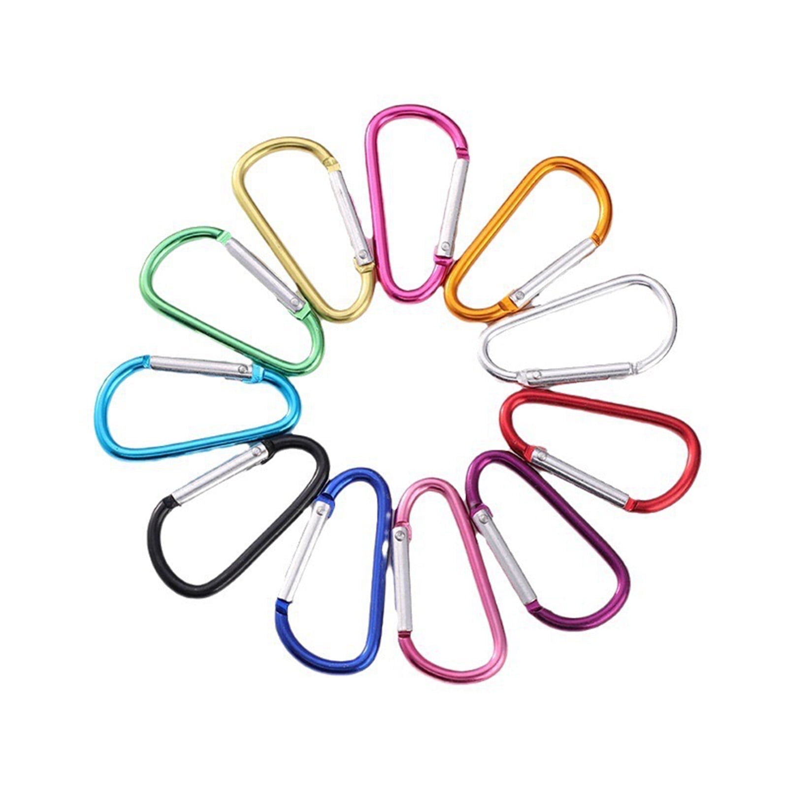 BESTSKY Small Carabiner Clip, Colorful Carabiner Keychain, Lightweight ...