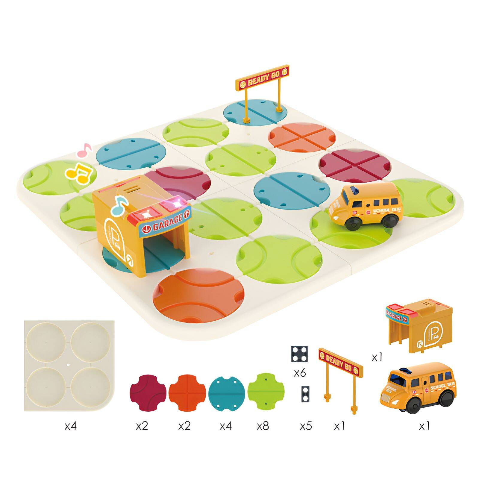 BESTSKY Stem Toys for 5 Year Old,Track Construction Design Uzzle Game ...