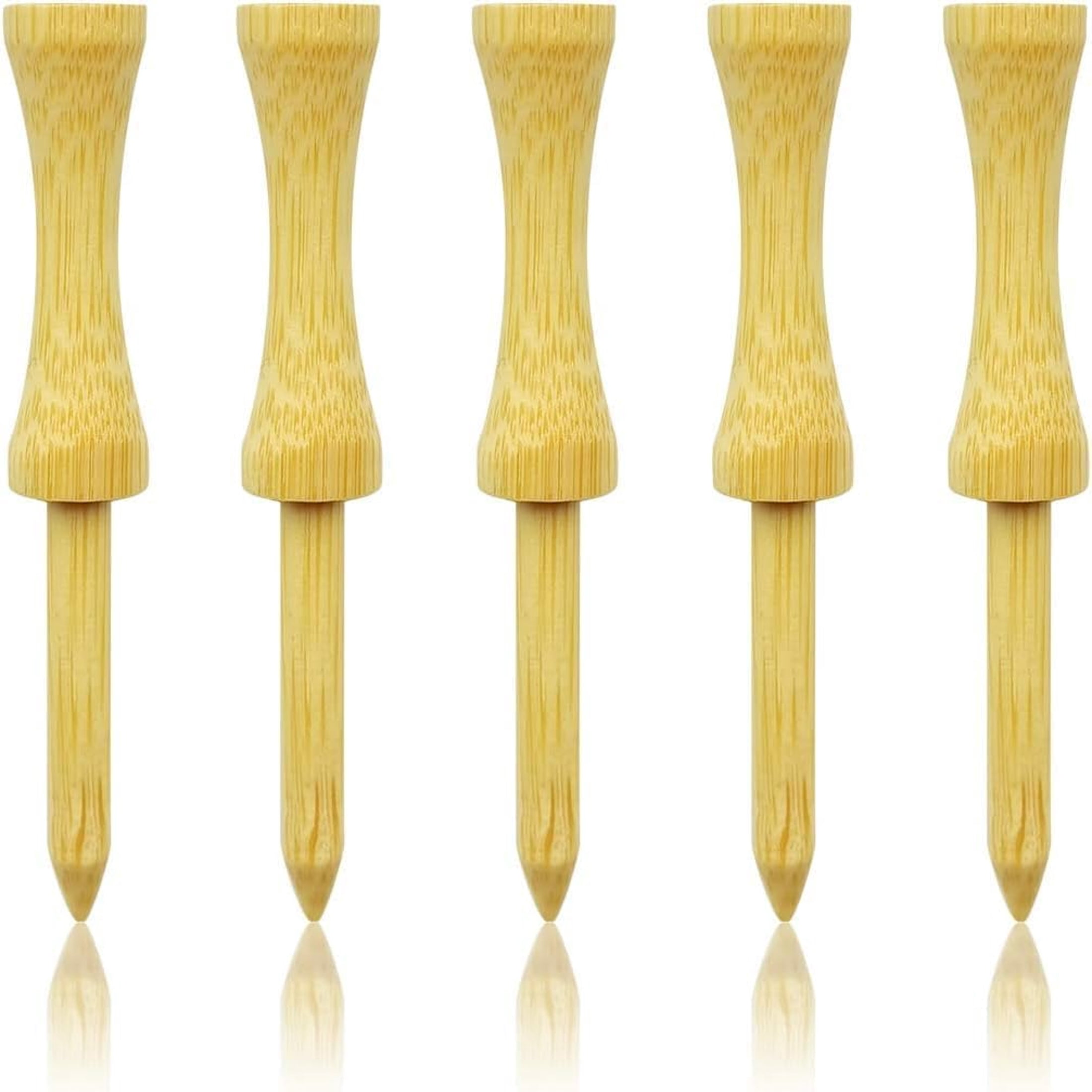 BESTSKY Step Down Golf Tees 2-1/8"or 2-3/4"or 3-1/4" 100 Count Wooden ...