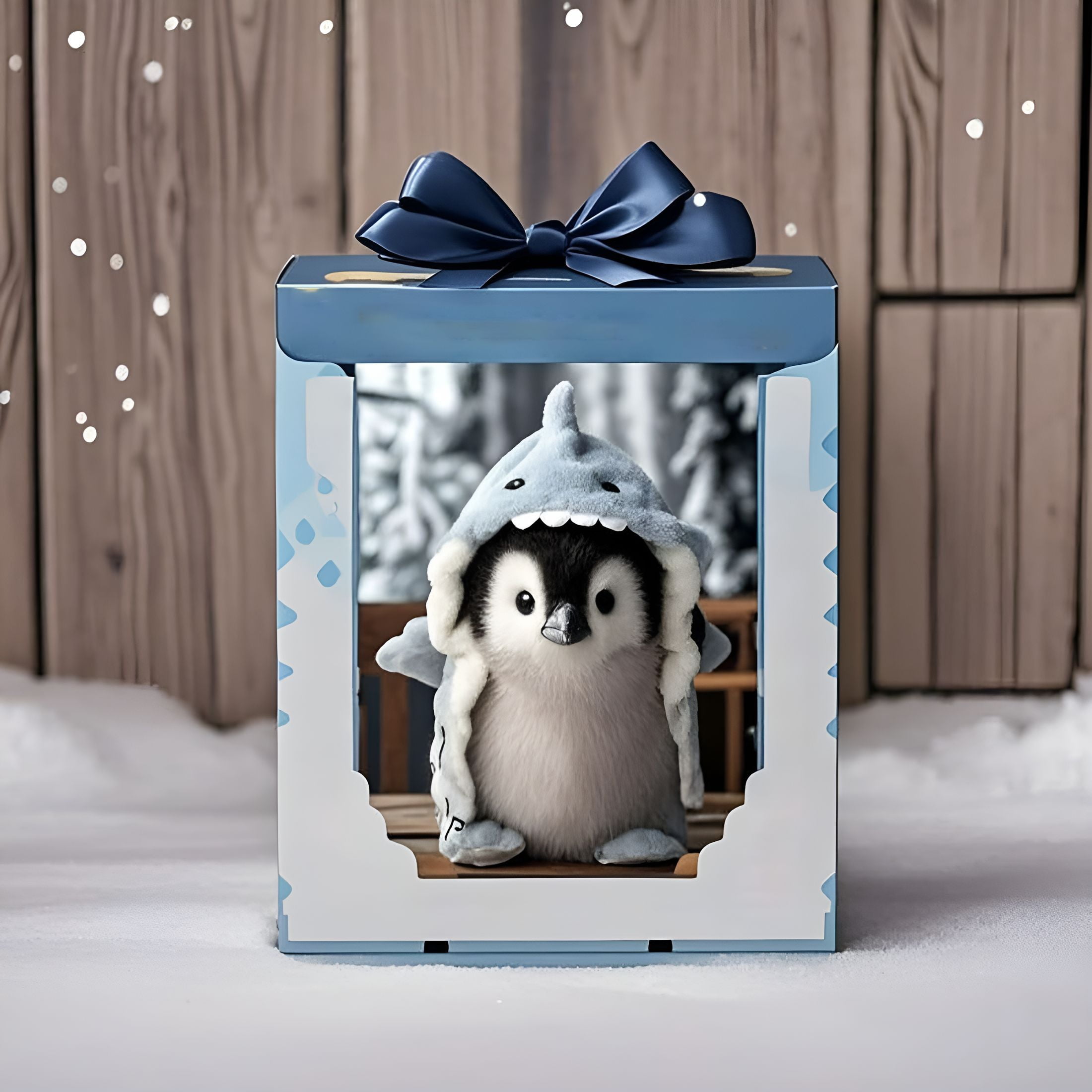 BESTSKY Super Realistic Plush Robot Penguin, Interactive Emotional ...