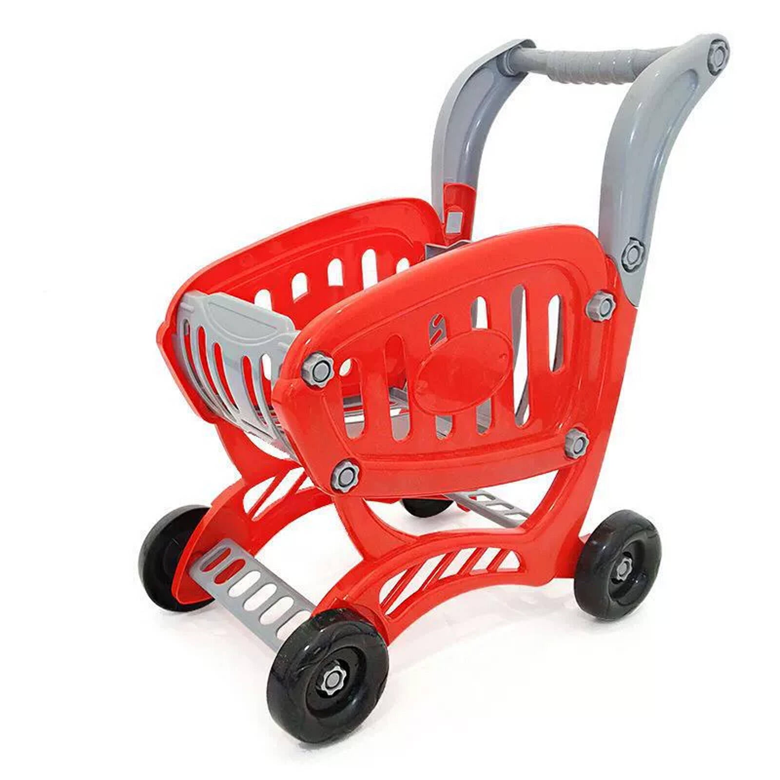 BESTSKY Supermarket Cart Model Trolley Oversized Design Kids Shopping ...