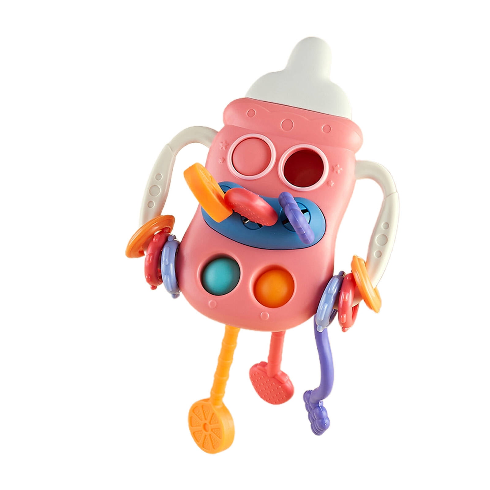 BESTSKY Teething Toys Eco-Friendly and Recyclable Baby Toys 6-12 Months ...