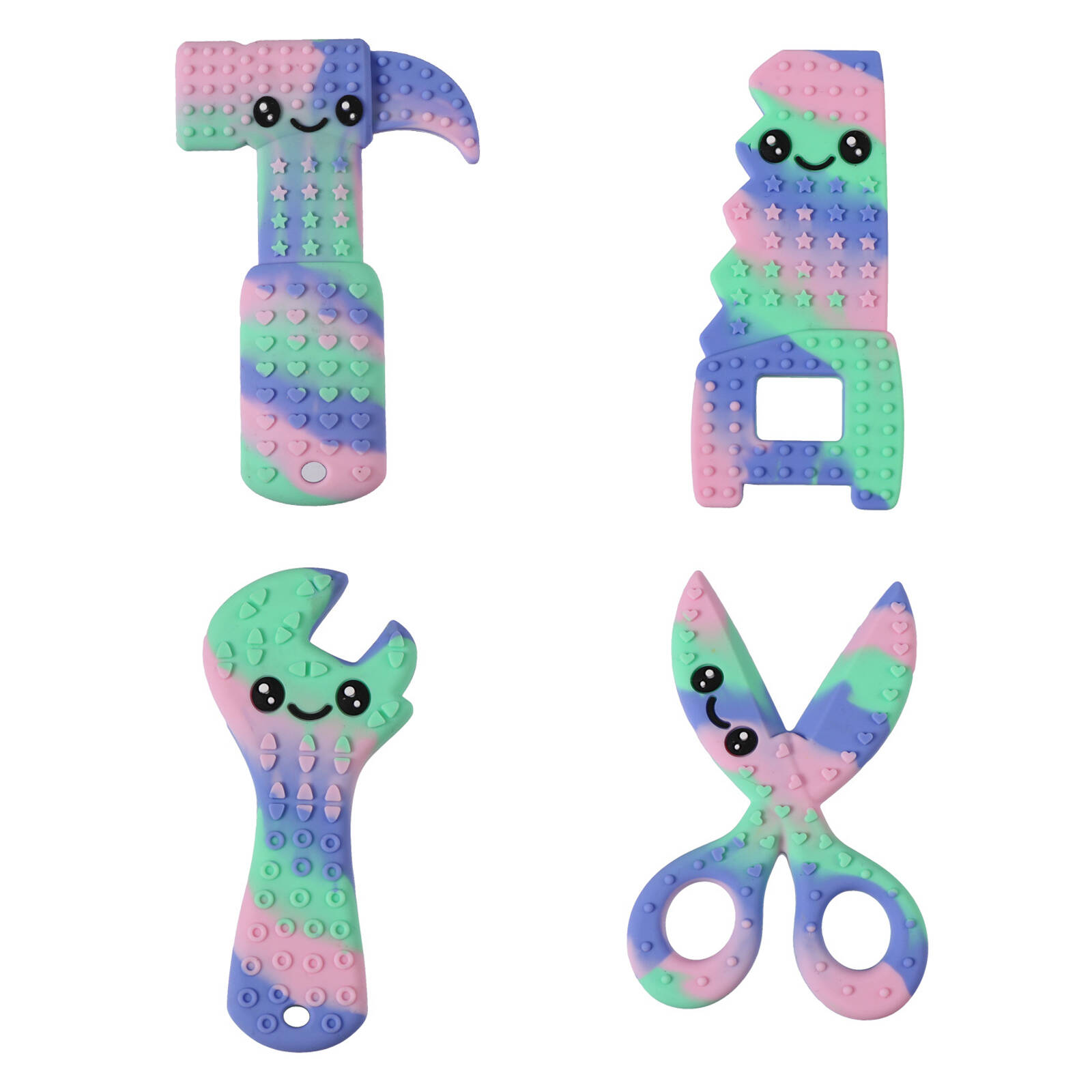 BESTSKY Teething Toys Promotes Oral Health Baby Boy Gift Reduces Baby'S ...